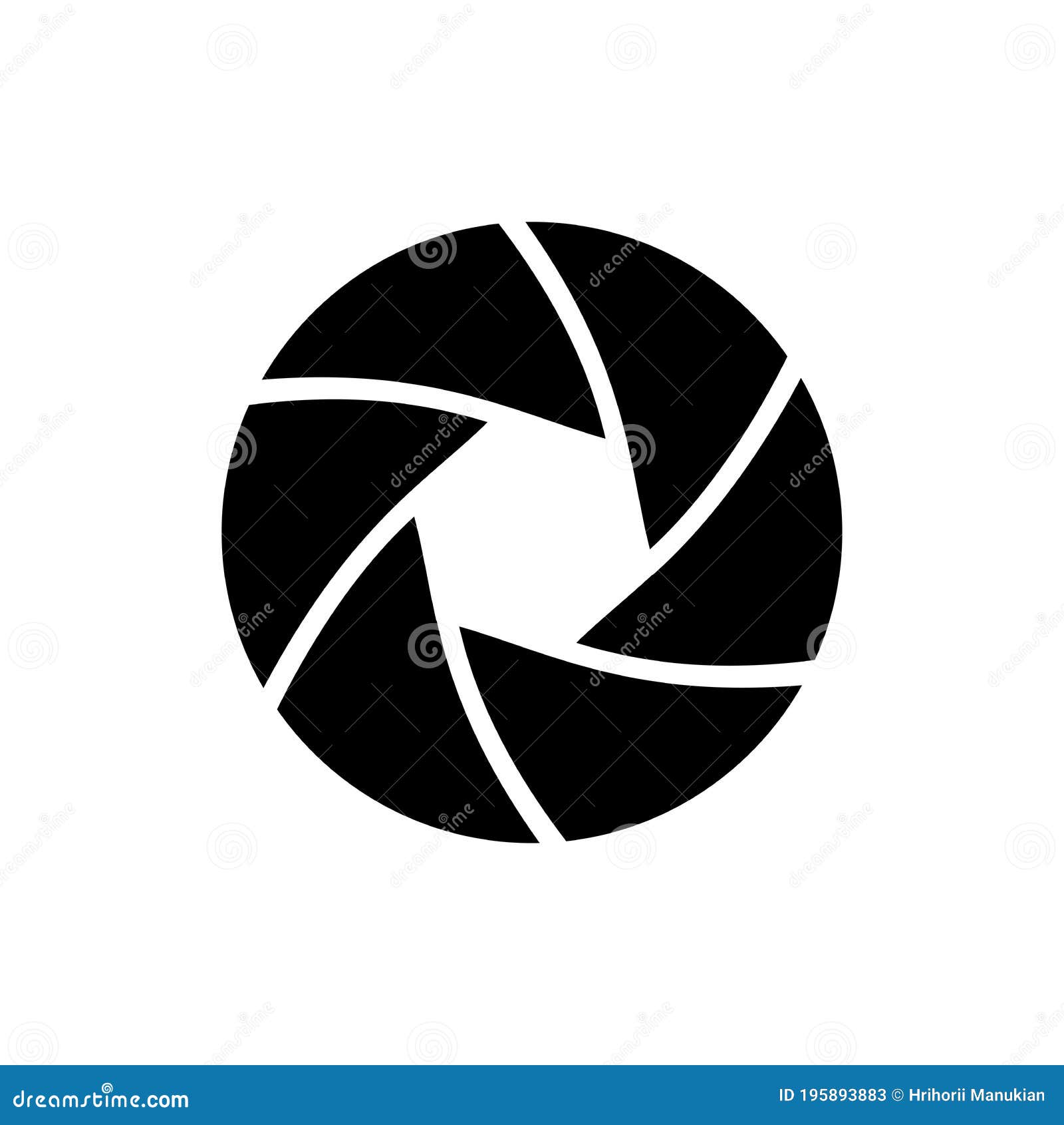 Camera Objective Icon. One of Set Web Icons Stock Vector - Illustration ...