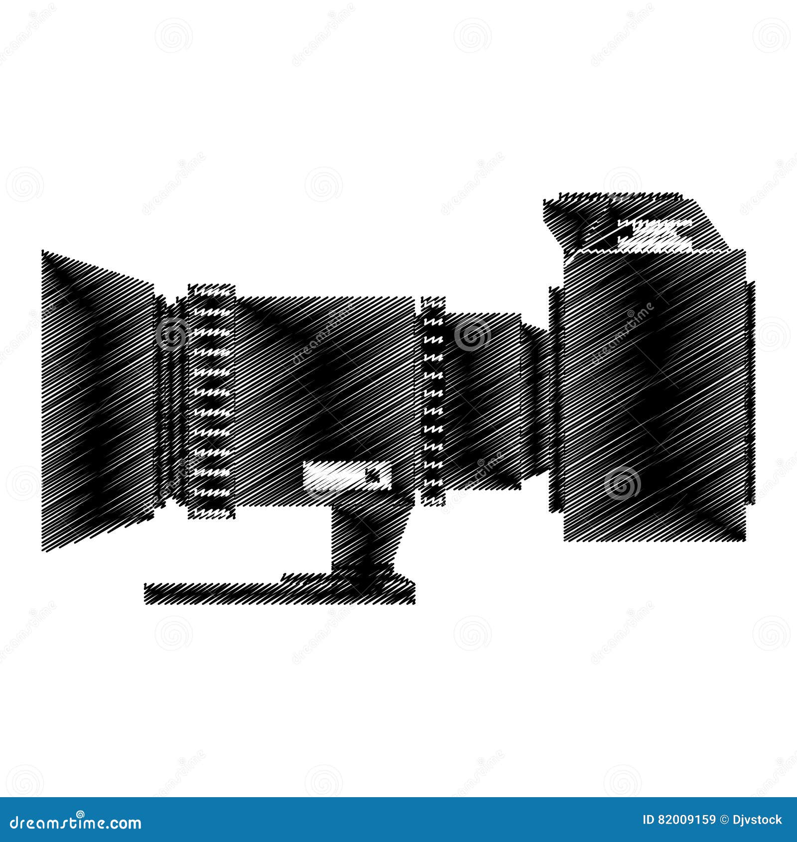 Camera Photo Fron Side View Stock Vector - Illustration of adult ...