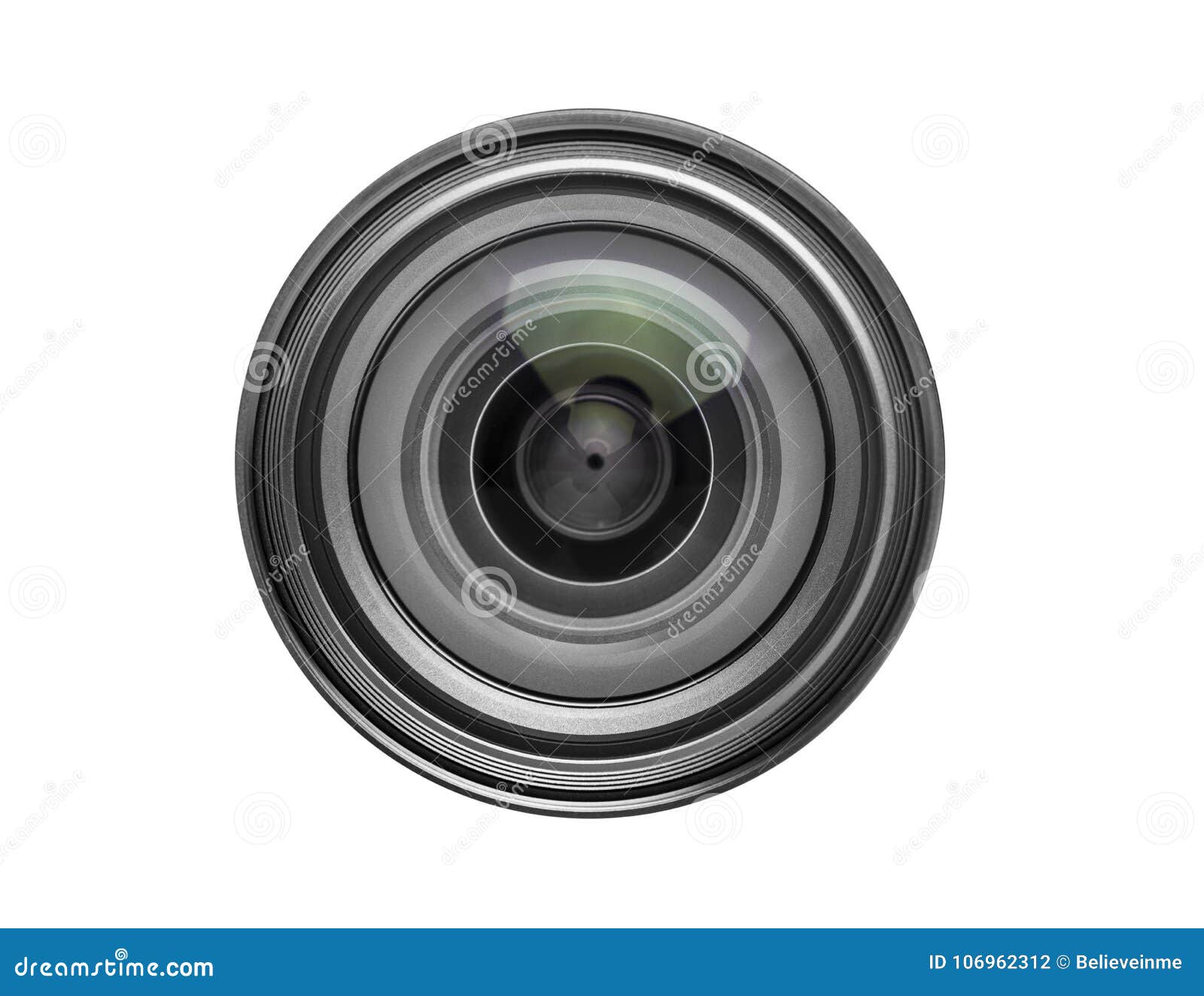 Camera Photo Lens Over White Background Stock Photo - Image of isolated ...