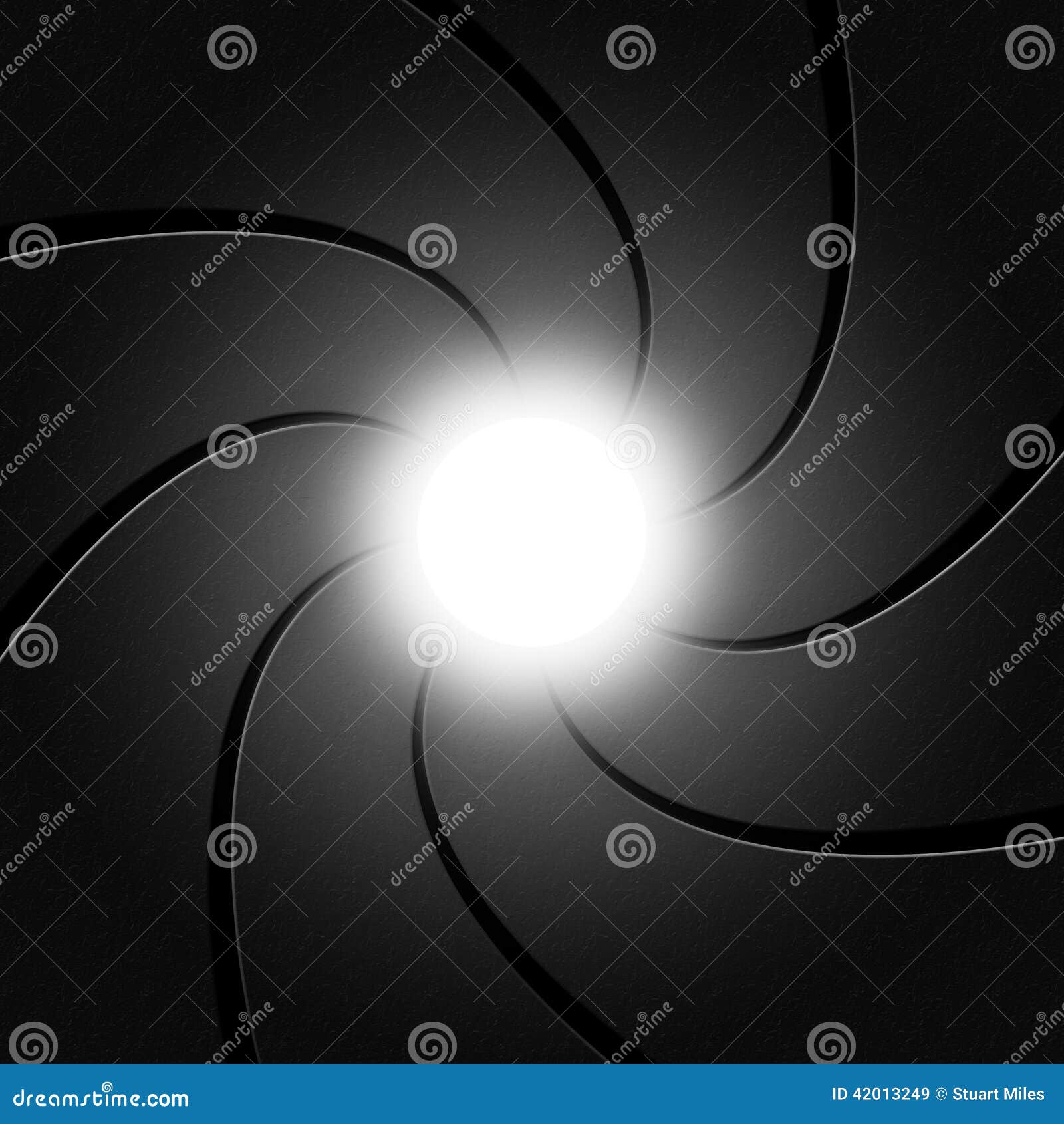 Camera Photographic Represents Shutter Spiral and Grey Stock ...