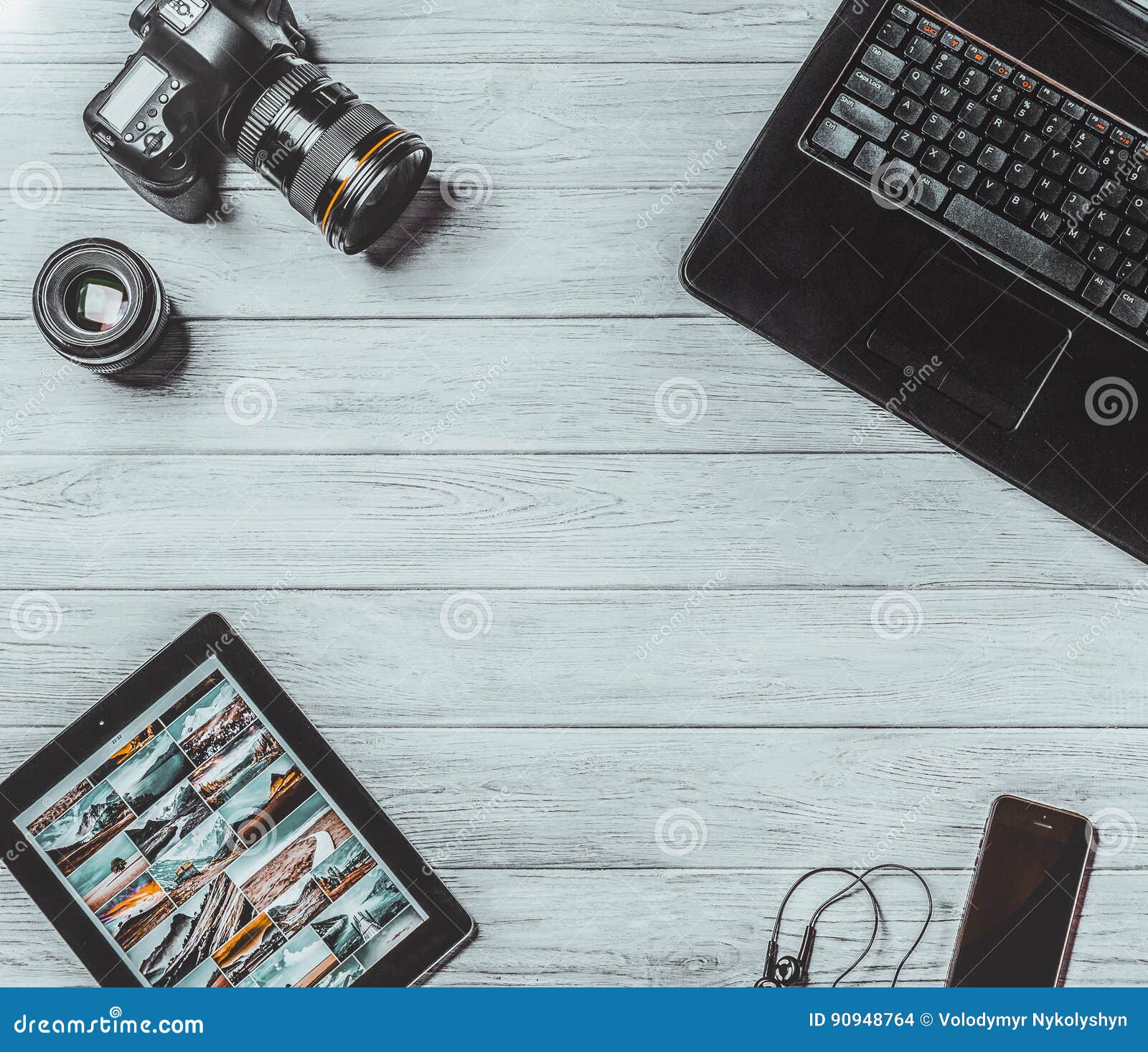 Camera Photography Design Studio Editing Concept Stock Photo - Image of ...