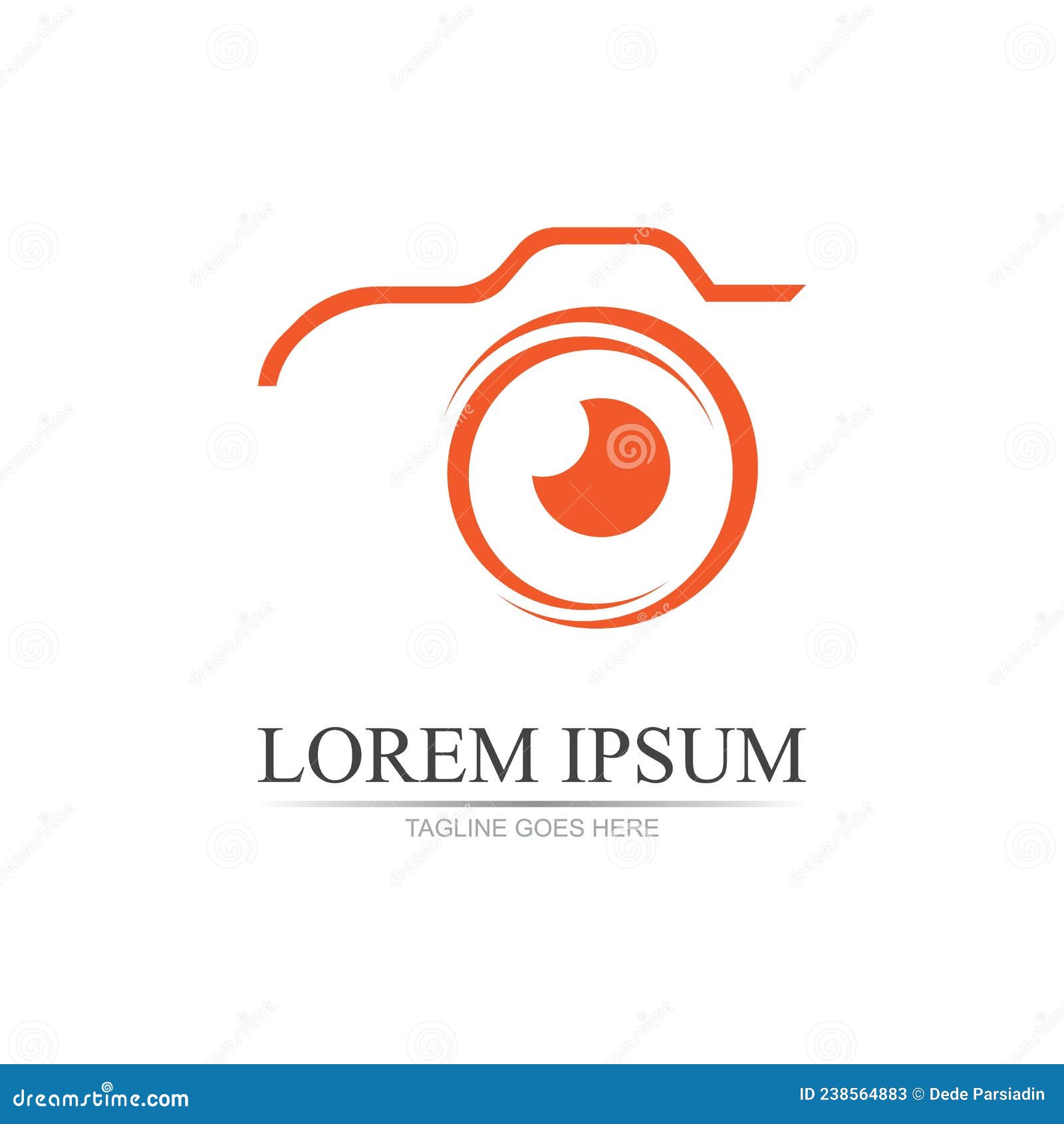 Camera Photography Logo Icon Vector Design Template Stock Vector ...