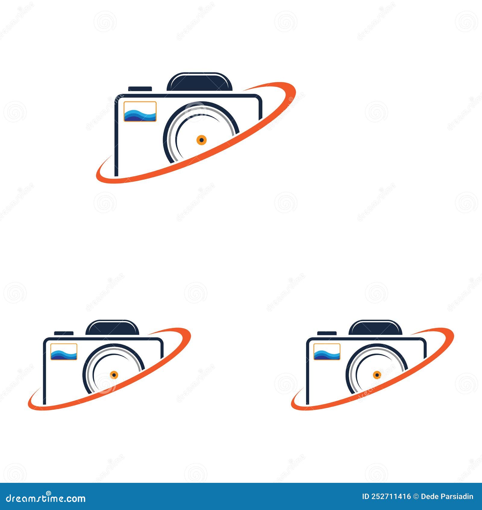 Camera Photography Logo Icon Vector Design Template Stock Vector ...