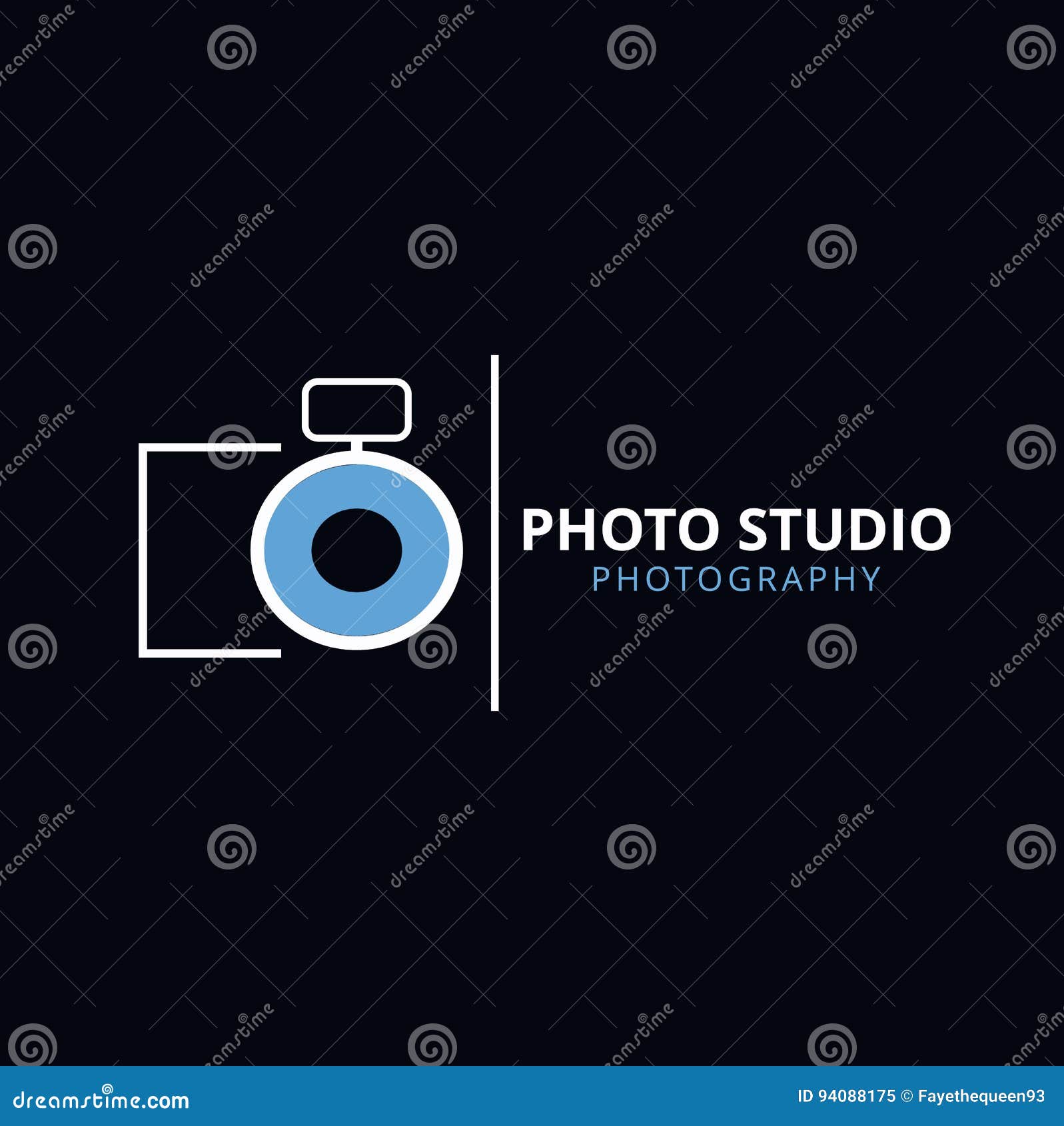 D Logo Studio Letter D One Line Icon Logotype Font Cartoon Vector ...