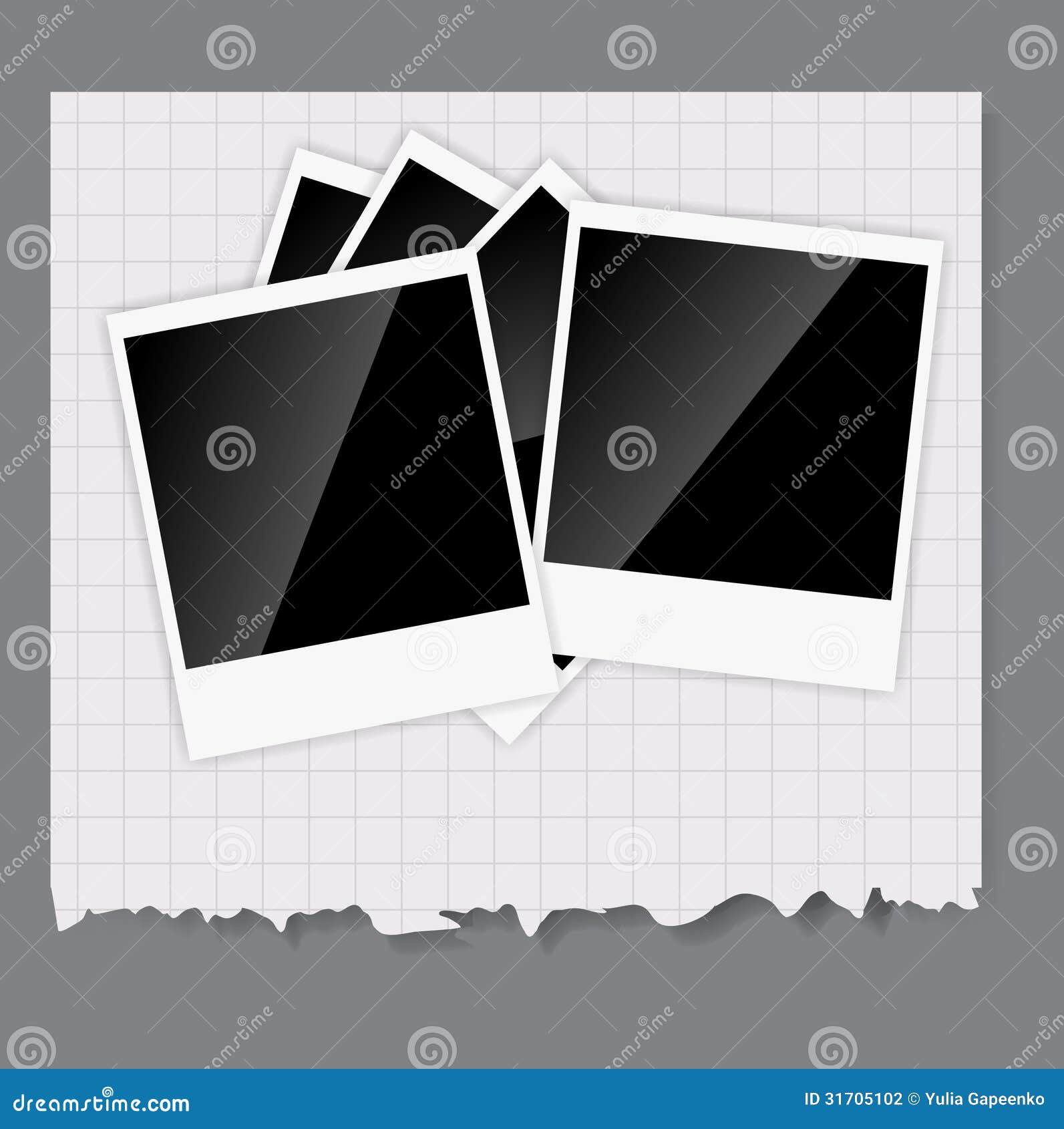 Camera, Photos Frame Vector Illustration Stock Vector - Illustration of ...