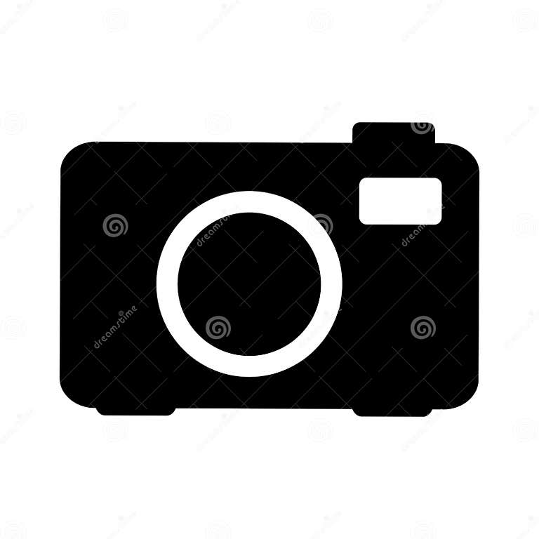 Camera Pictogram Icon Image Stock Vector - Illustration of capture ...