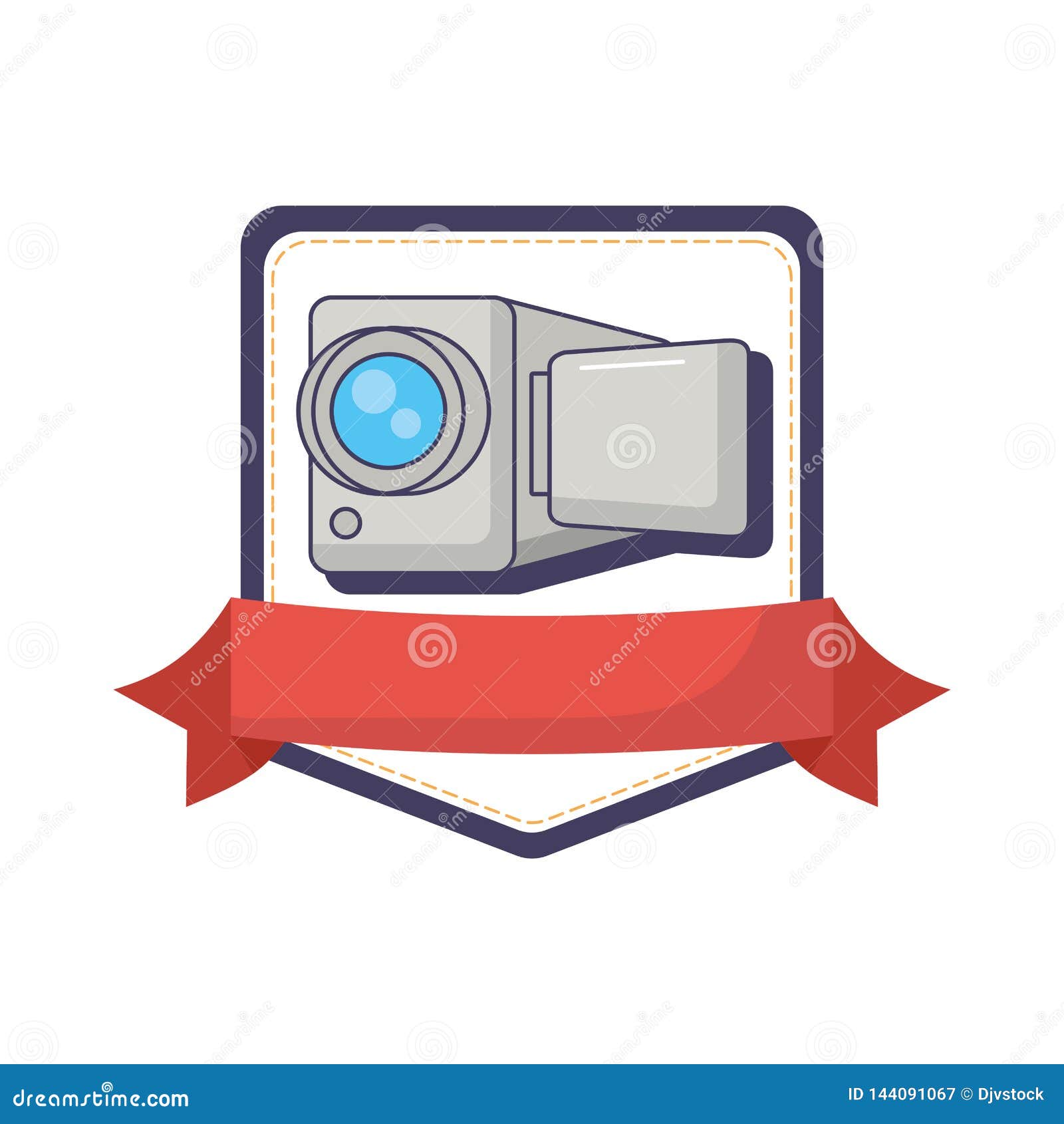 Camera Record Video Device Technology Innovation Stock Illustration ...
