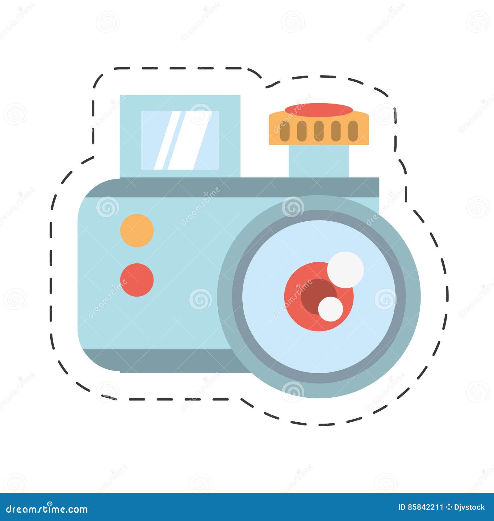 Camera related icon design stock illustration. Illustration of angle ...