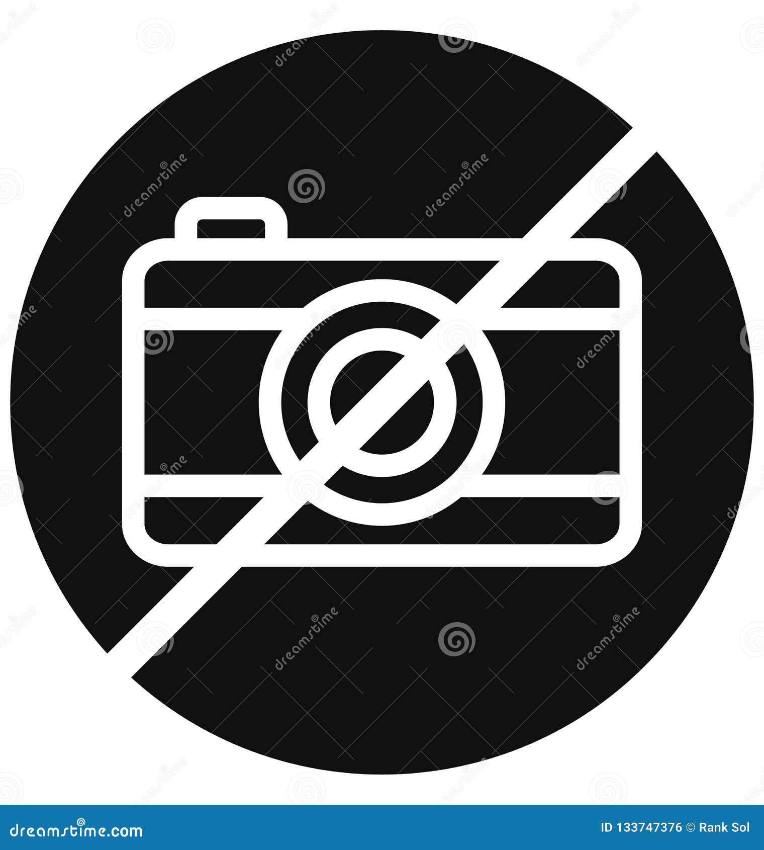 Camera Restriction or Don`t Use Camera Isolated Vector Icon that Can Be ...