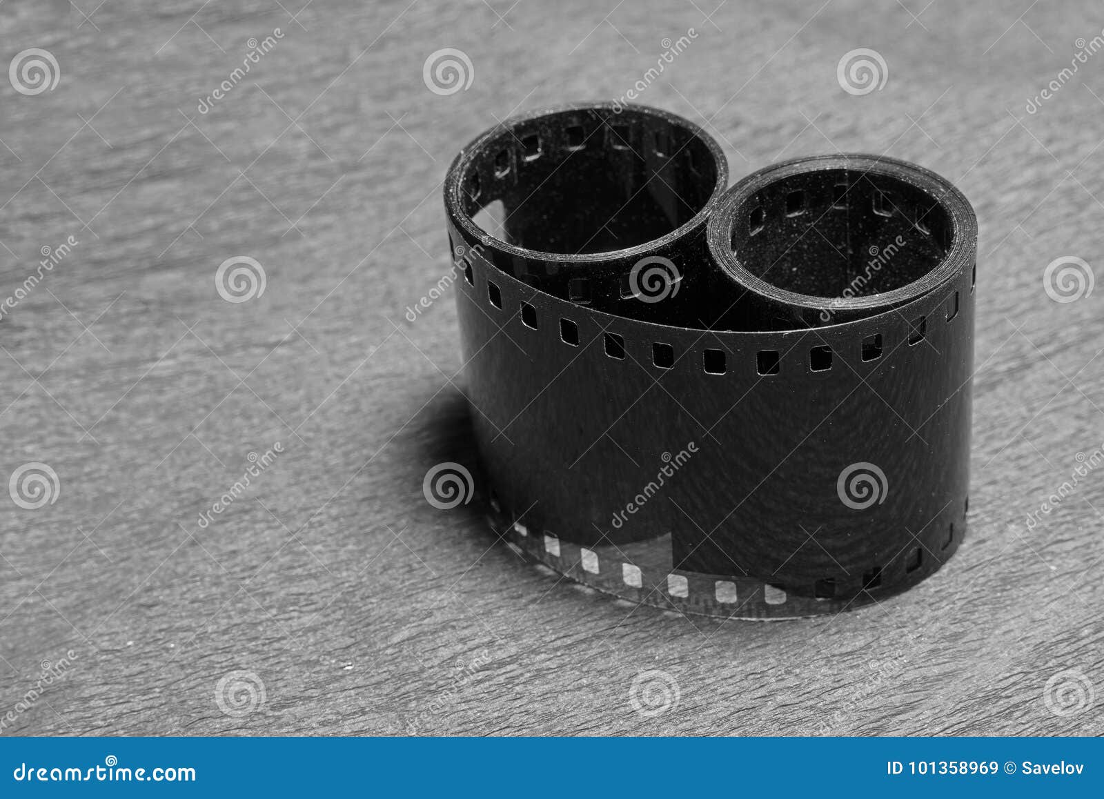 Camera Roll, Black and White Stock Image - Image of cassette ...