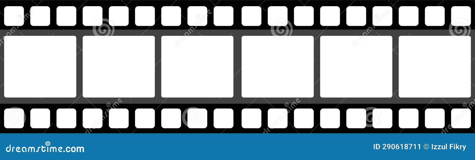 Camera Roll Film Negative Reel Stock Vector - Illustration of vector ...