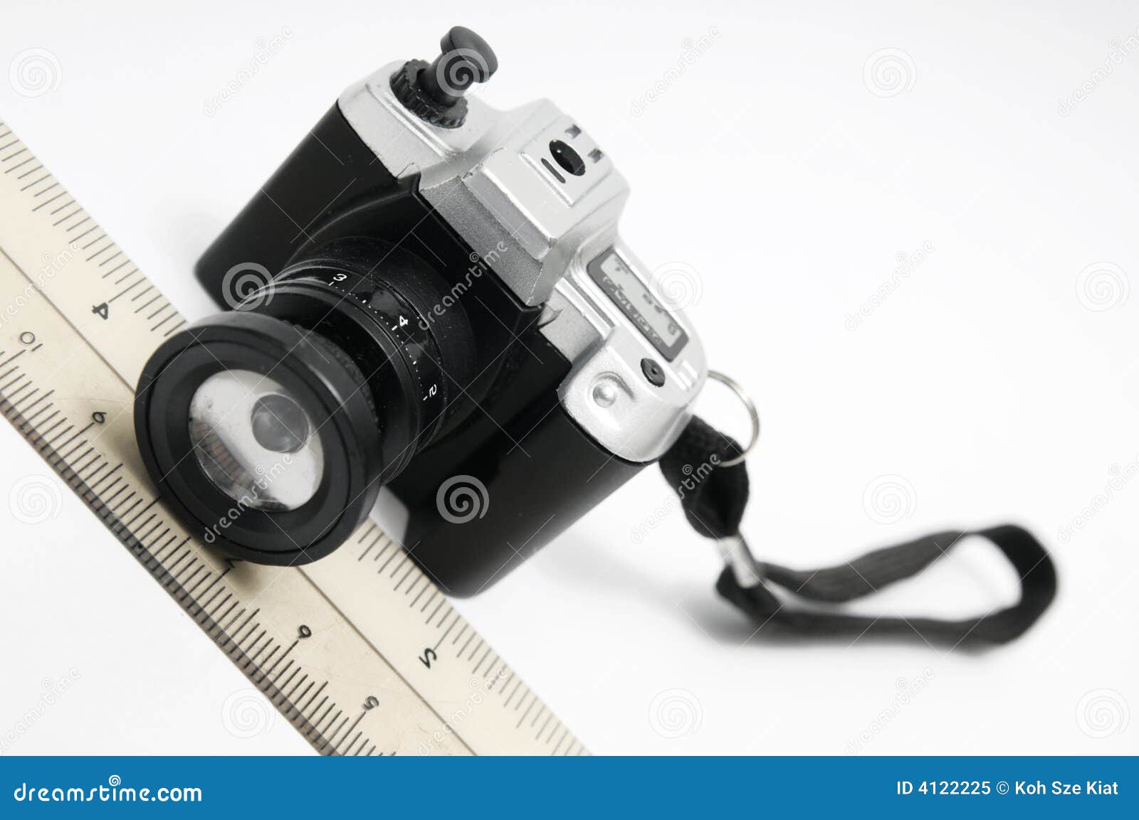 Camera And Ruler Picture. Image: 4122225