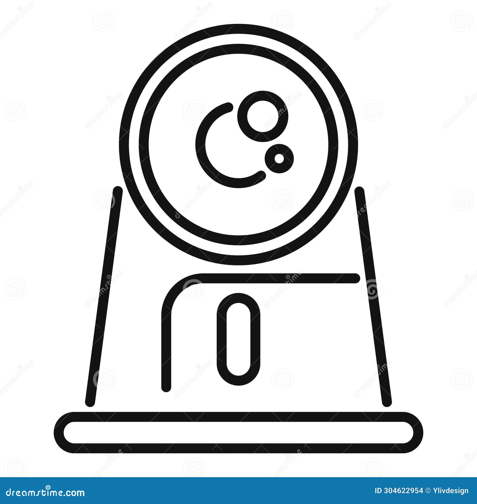 Camera Scanner Icon Outline Vector. Scan Receipt Stock Illustration ...