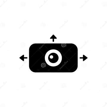 Camera sensor icon stock illustration. Illustration of megapixels ...