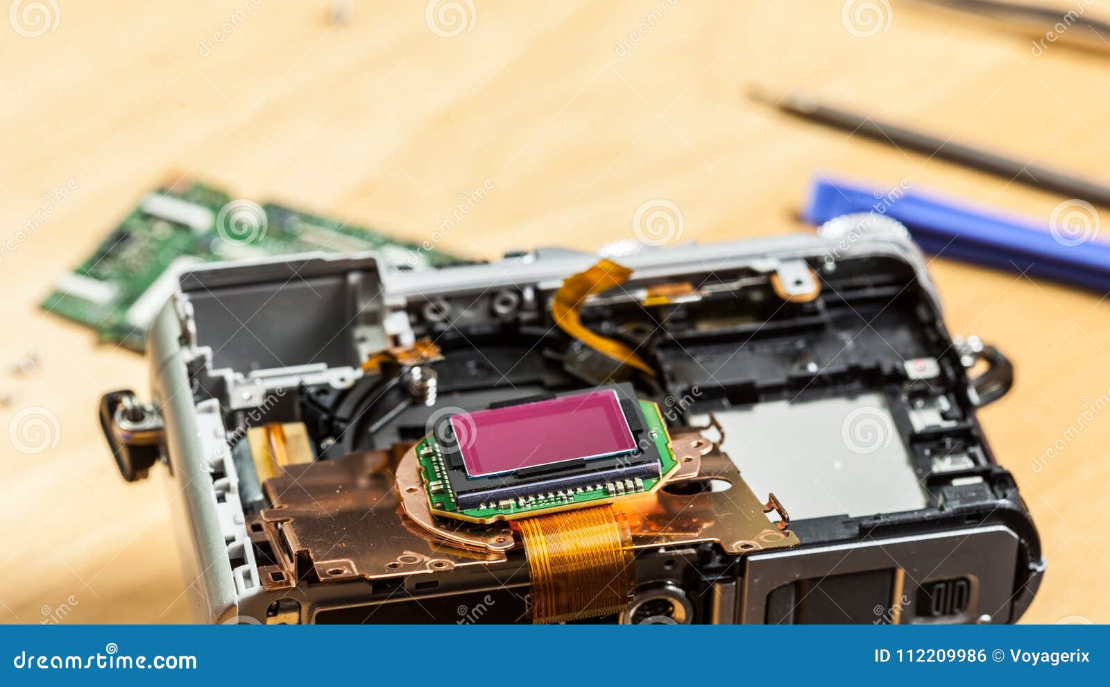 Camera Sensor Matrix Close Up Stock Photo - Image of matrix, equipment ...