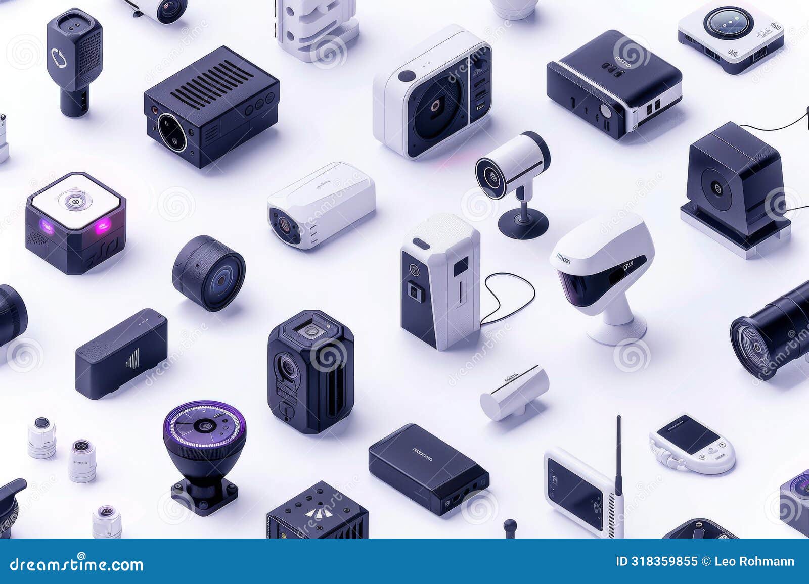 Camera Setups Feature Sound Based Sensors To Integrate Social Media Functions Via Iot Enhancing