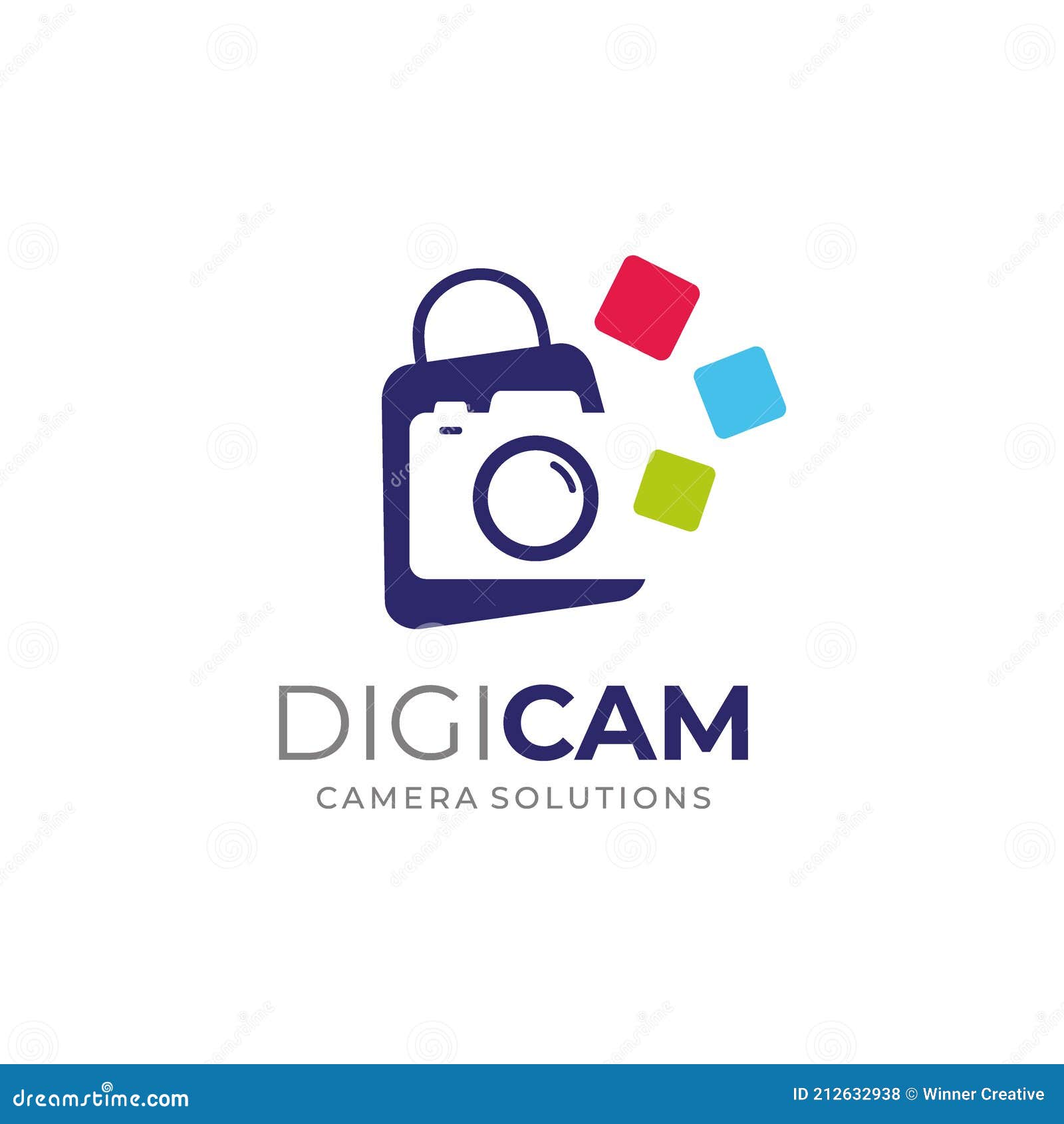 Camera Shop Logo. Camera Store Logo Vector Stock Vector - Illustration ...