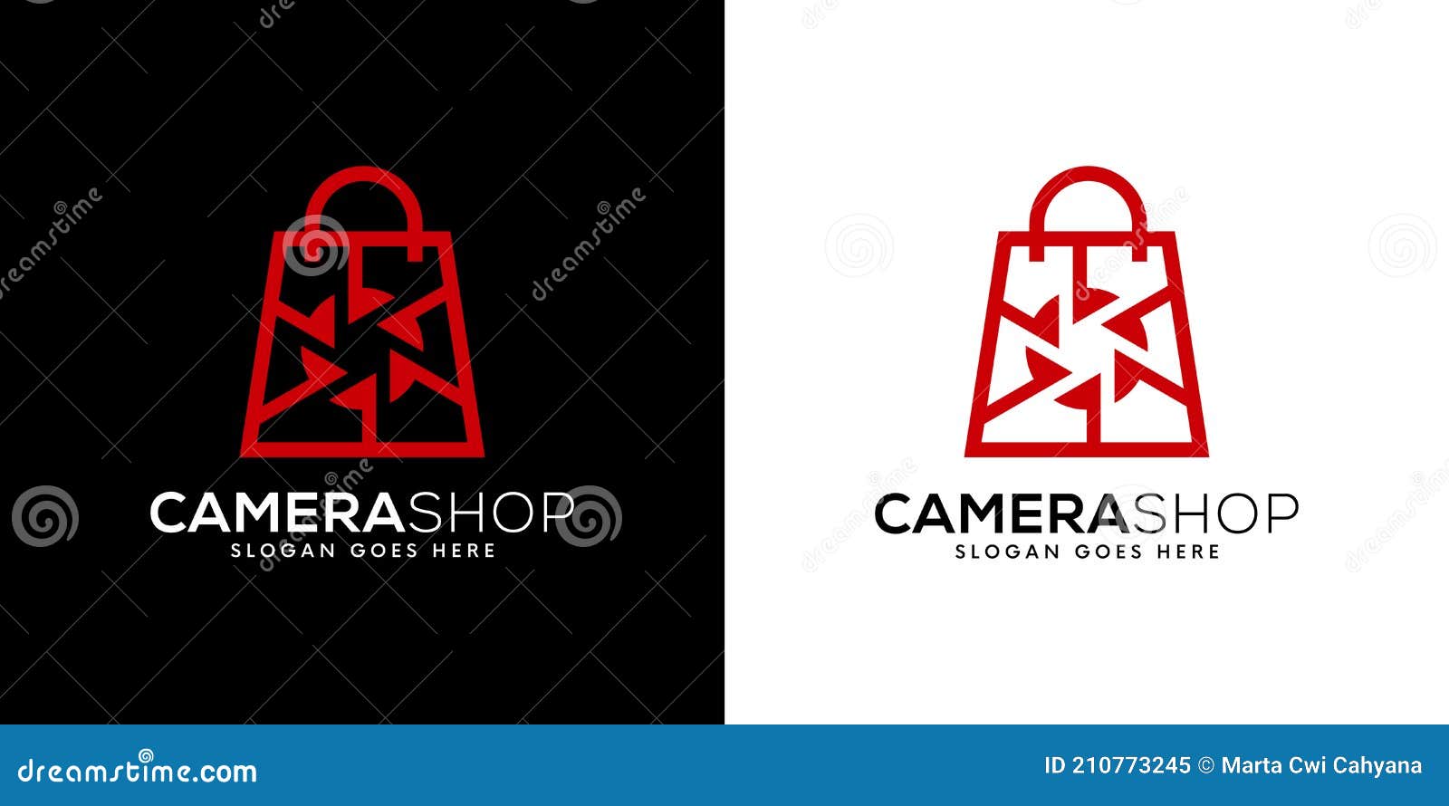 Camera Shop Logo Vector Design Stock Vector - Illustration of icon ...