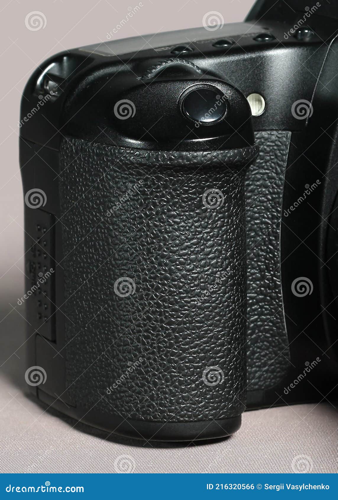Camera shutter button. stock photo. Image of modern - 216320566
