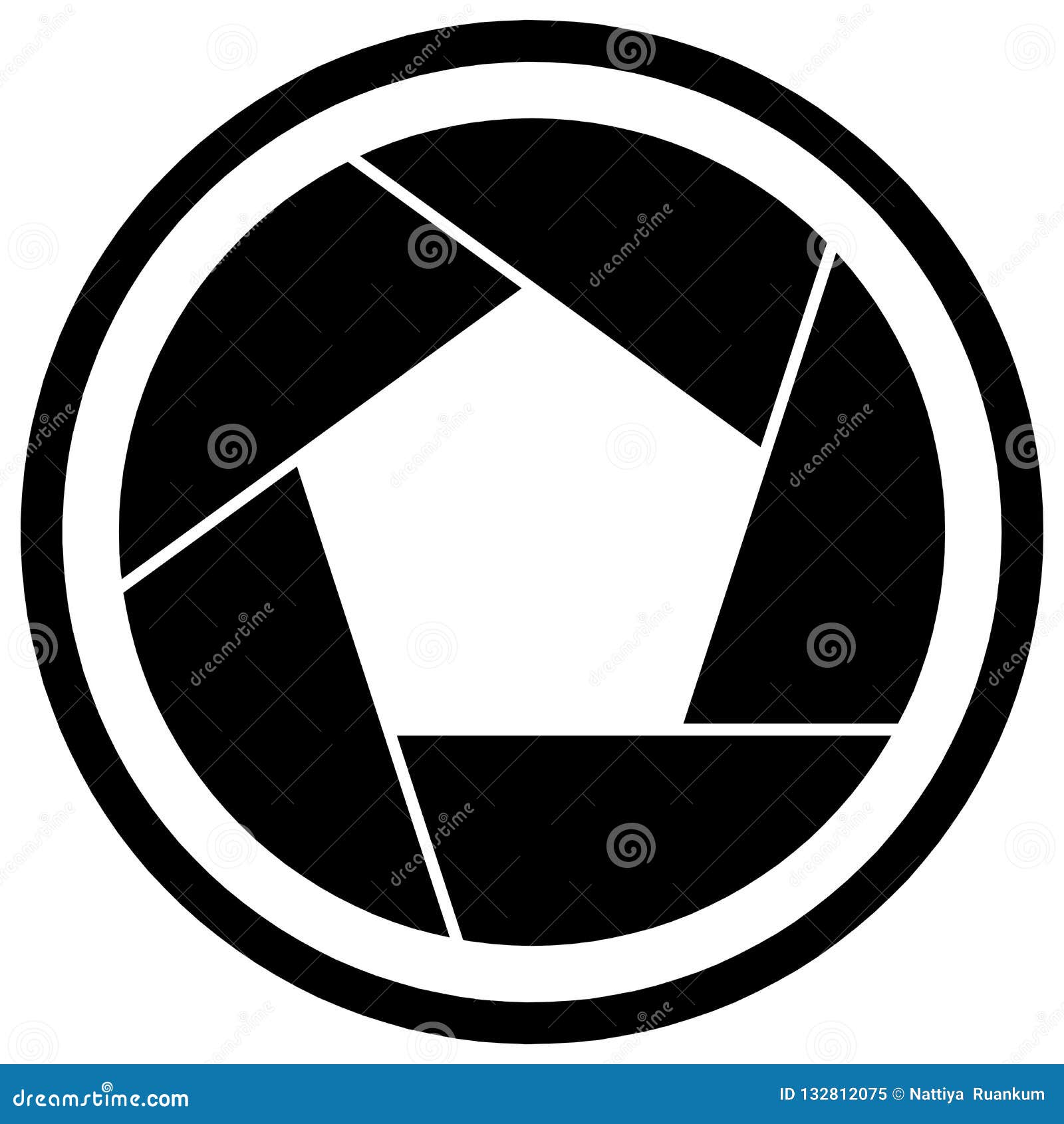 Camera Shutter Icon Symbol and Shutter Blade Vector Stock Vector ... Camera Shutter Icon Symbol and Shutter Blade Vector Stock Vector ...