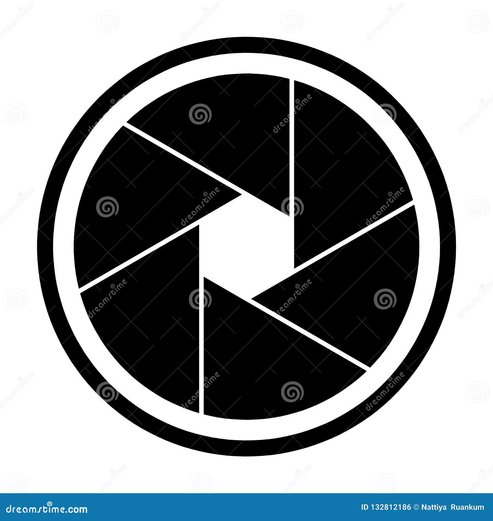 Camera Shutter Icon Symbol and Shutter Blade Vector Stock Vector ... Camera Shutter Icon Symbol and Shutter Blade Vector Stock Vector ...