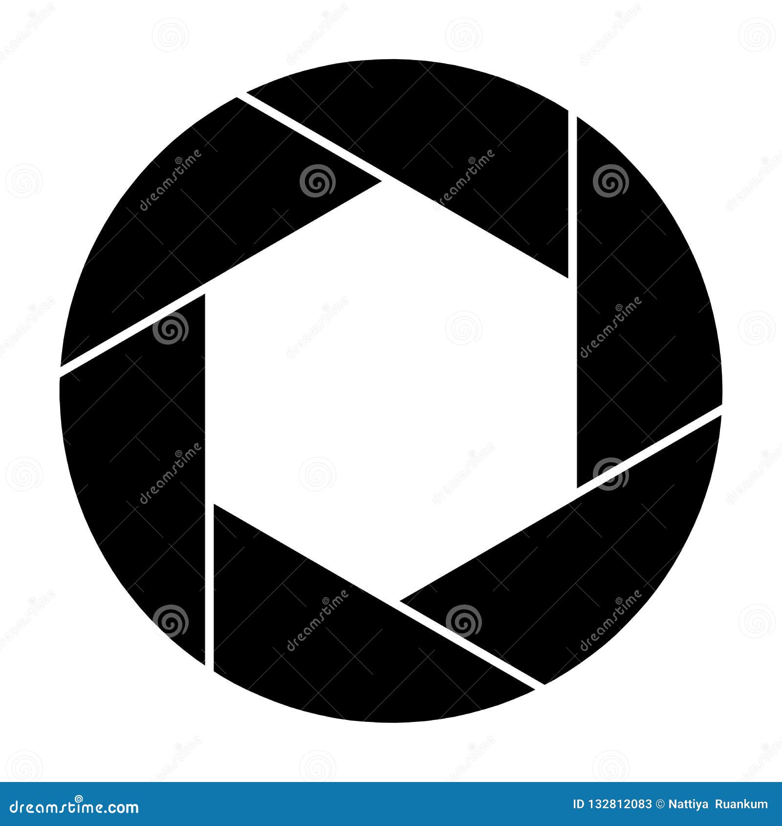 Camera Shutter Icon Symbol and Shutter Blade Vector Stock Vector ... Camera Shutter Icon Symbol and Shutter Blade Vector Stock Vector ...