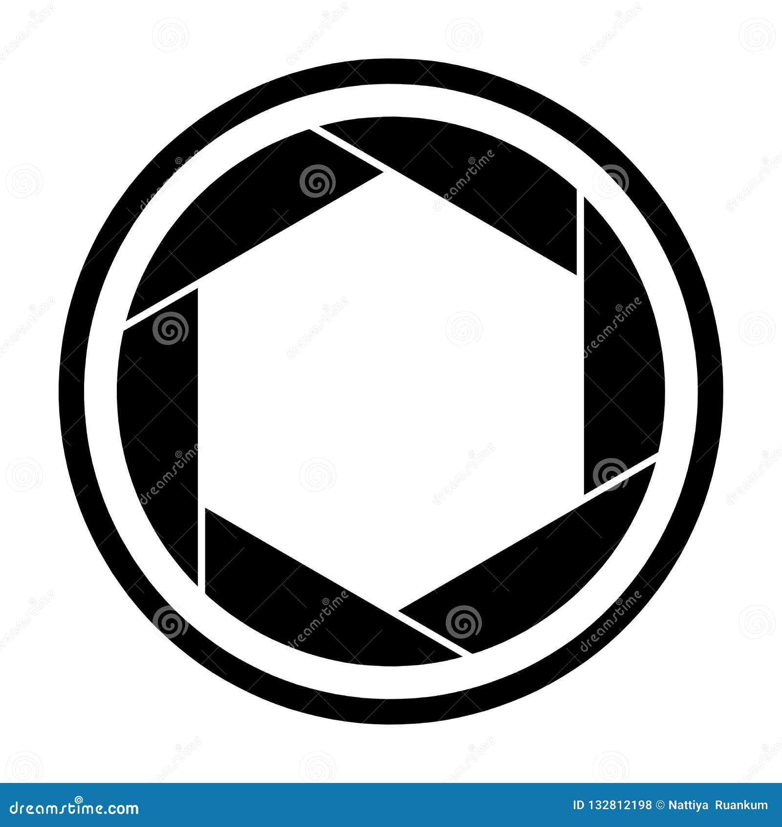 Camera Shutter Icon Symbol and Shutter Blade Vector Stock Vector ... Camera Shutter Icon Symbol and Shutter Blade Vector Stock Vector ...
