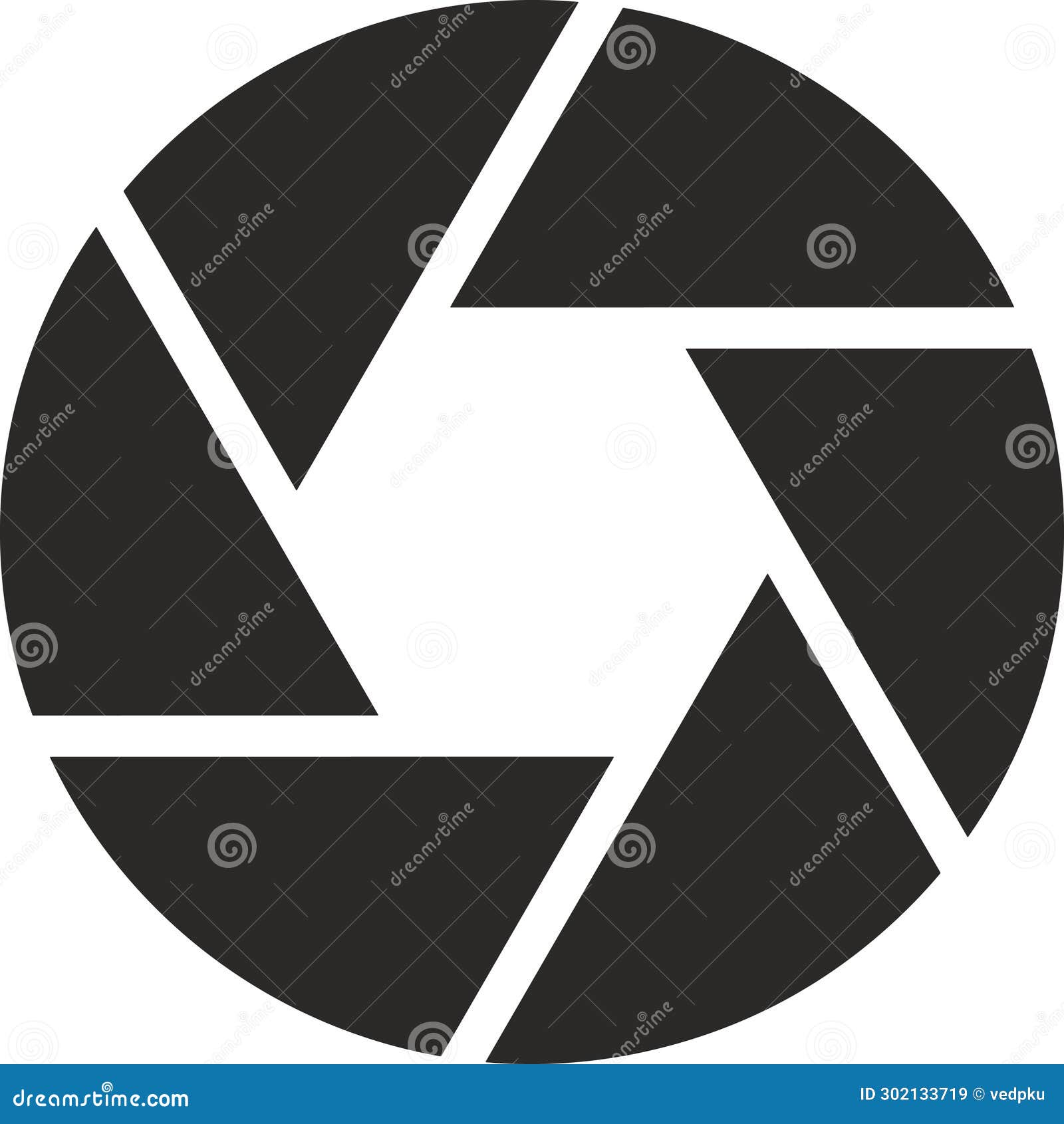 Camera Shutter Icons Camera Aperture Camera F Icon Stock Vector ...