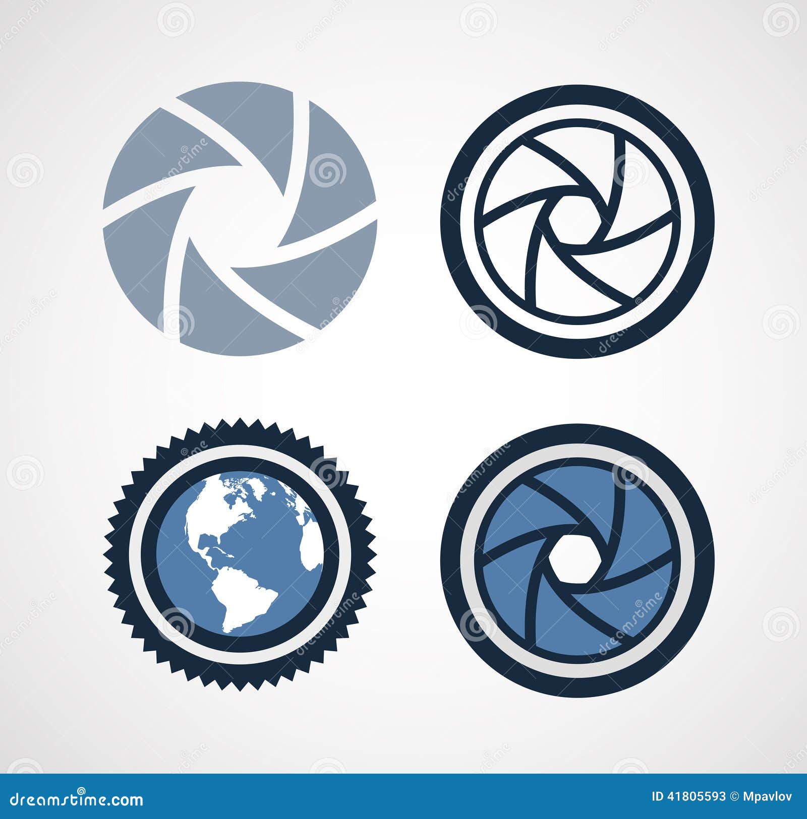 Camera Shutter Illustration Stock Vector - Illustration of flat, camera ...