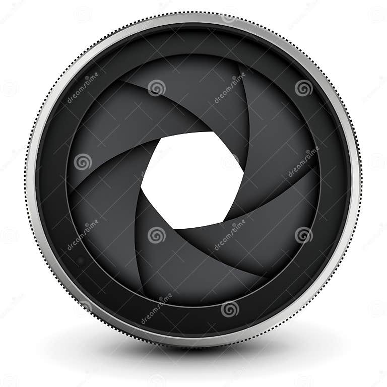 Camera shutter stock vector. Illustration of editable - 54755047