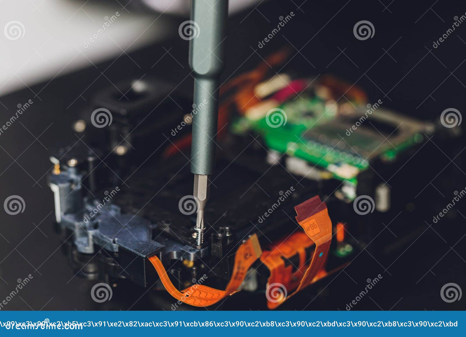 Camera Shutter Part. Electronic Shutter Device Component of Electronic ...