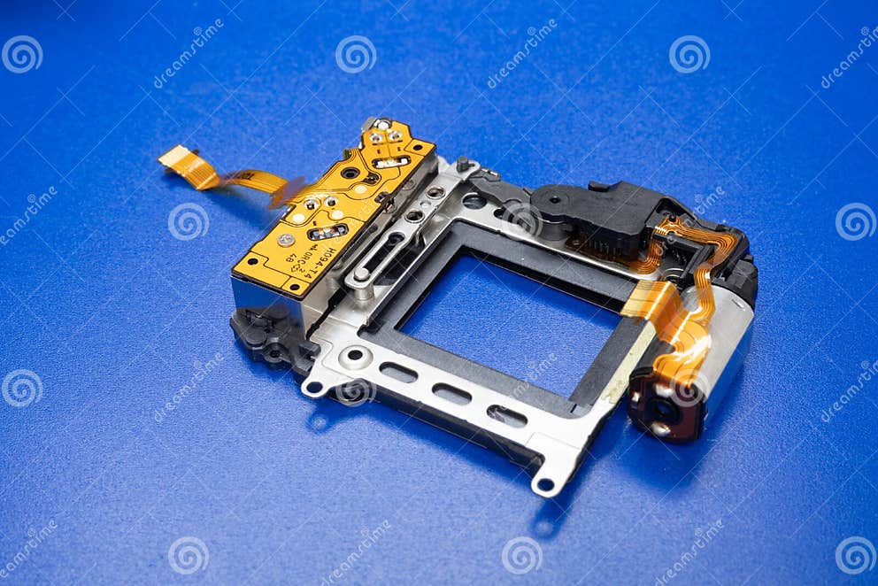 Camera Shutter Part. Electronic Shutter Device Component of Electronic ...