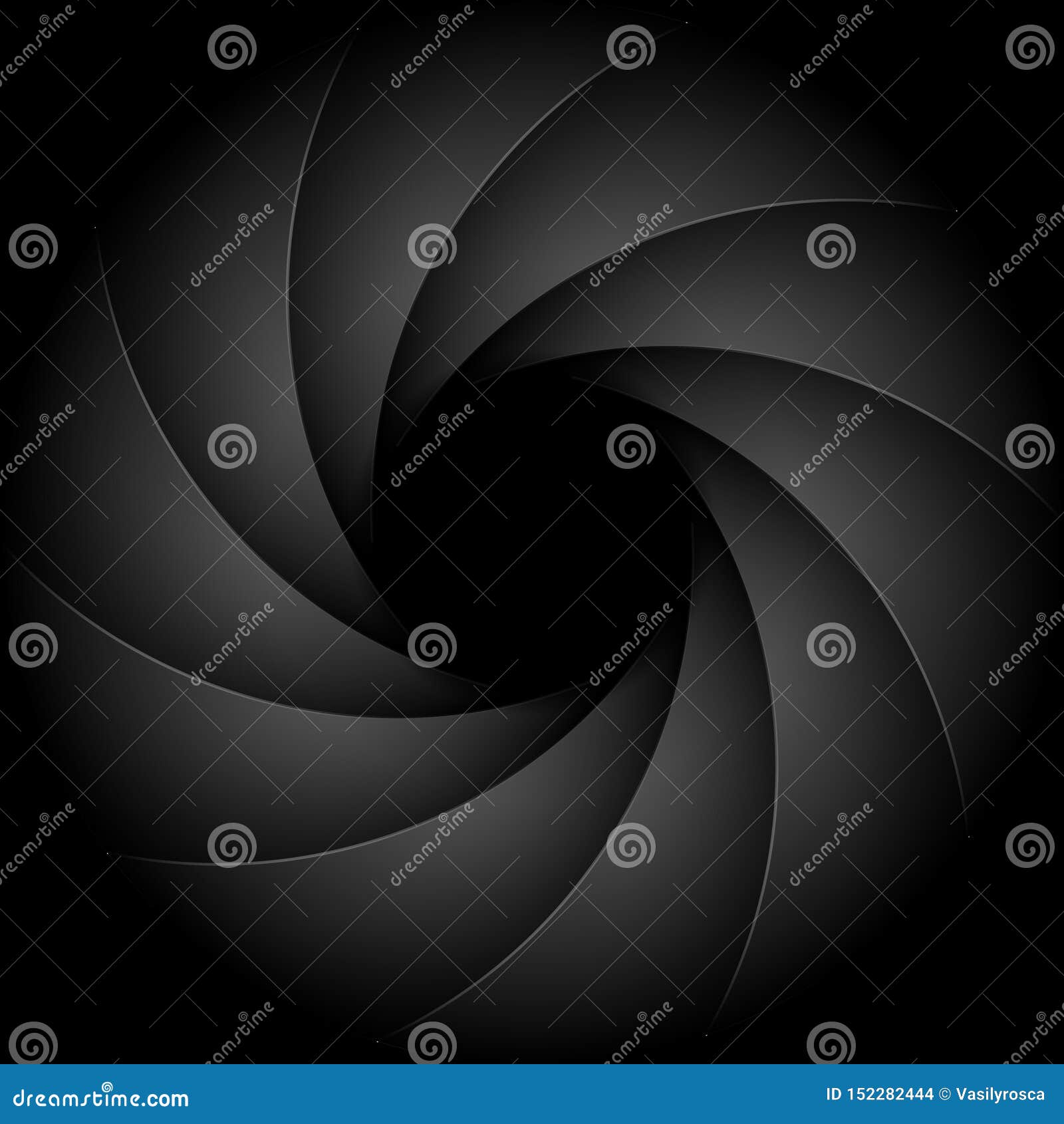 Camera Shutter Photography Background Aperture. Focus Vector Black Lens ...