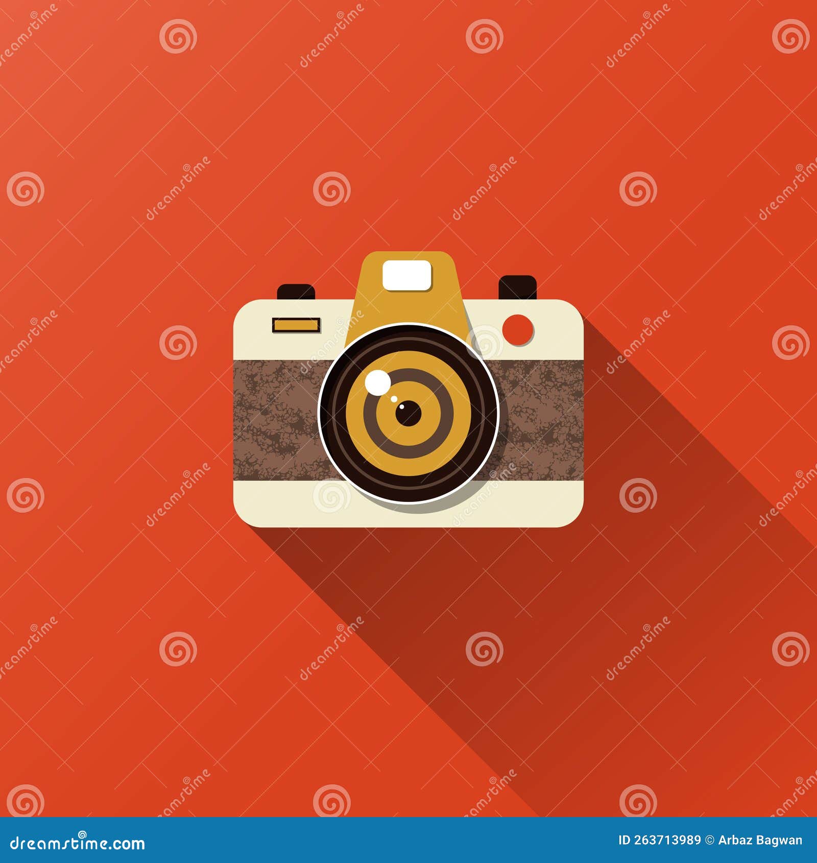 Camera Shutter Retro Style Vector Background Stock Vector ...