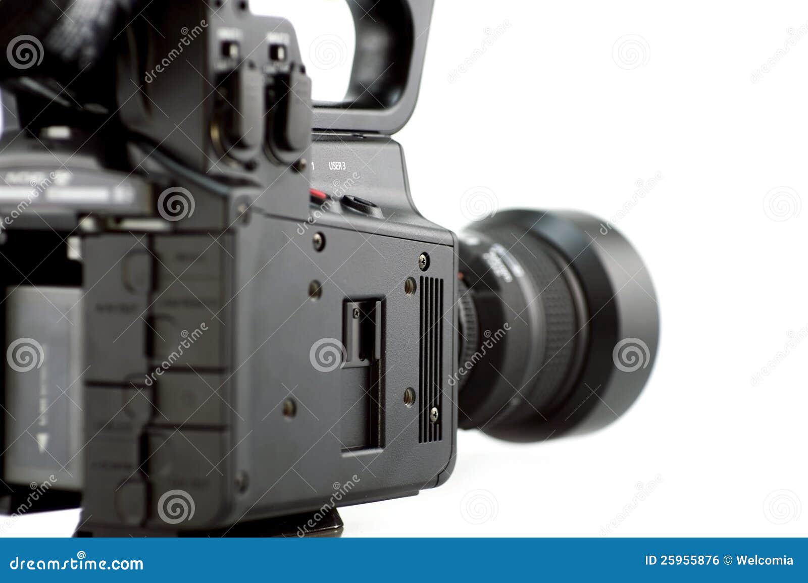 Camera Side View stock photo. Image of camera, hood, side - 25955876