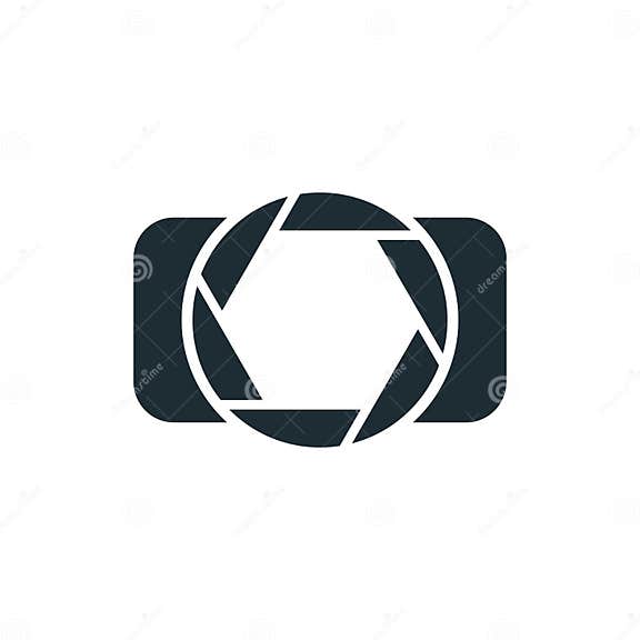 Camera, Simple Concept Logo Stock Vector - Illustration of electronics ...
