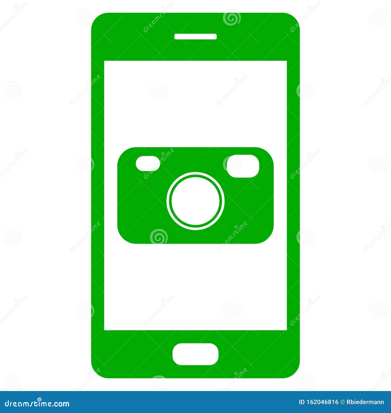 Camera and Smartphone As Vector Illustration Stock Vector ...
