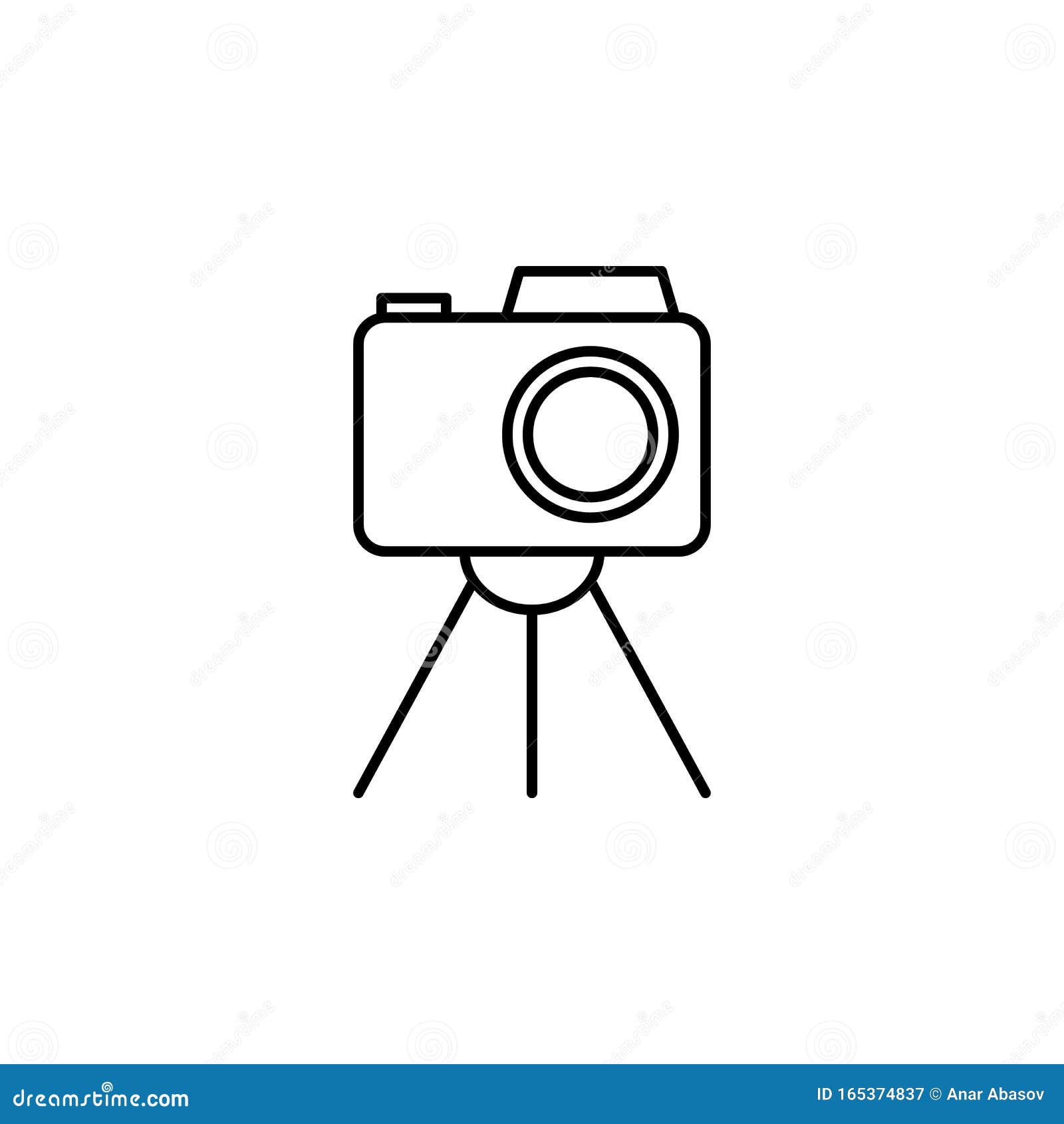 Camera Stand. Element of Photography Icon for Mobile Concept and Web ...