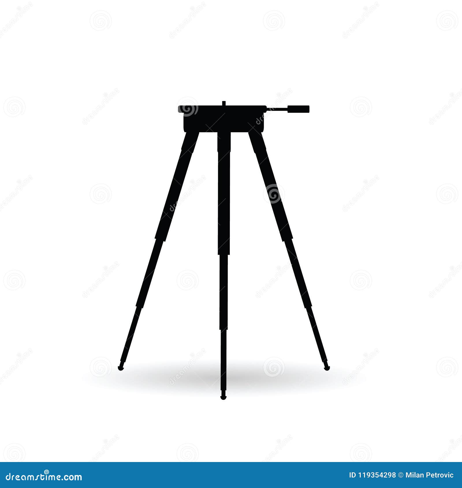 Camera stand illustration stock vector. Illustration of culture - 119354298