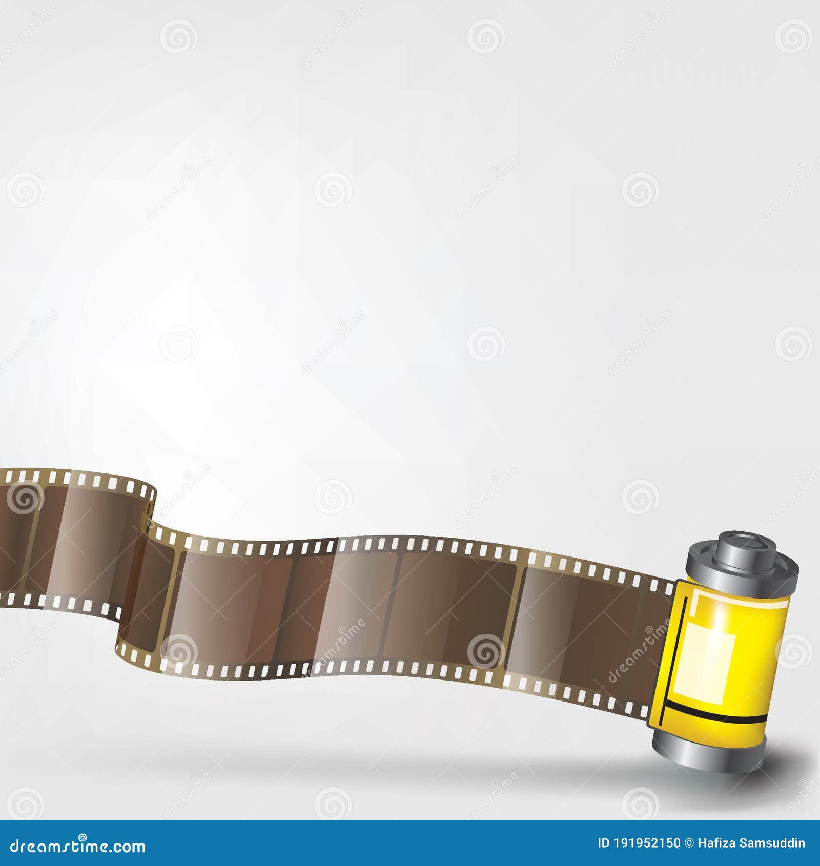 Camera Strip. Vector Illustration Decorative Design Stock Vector ...
