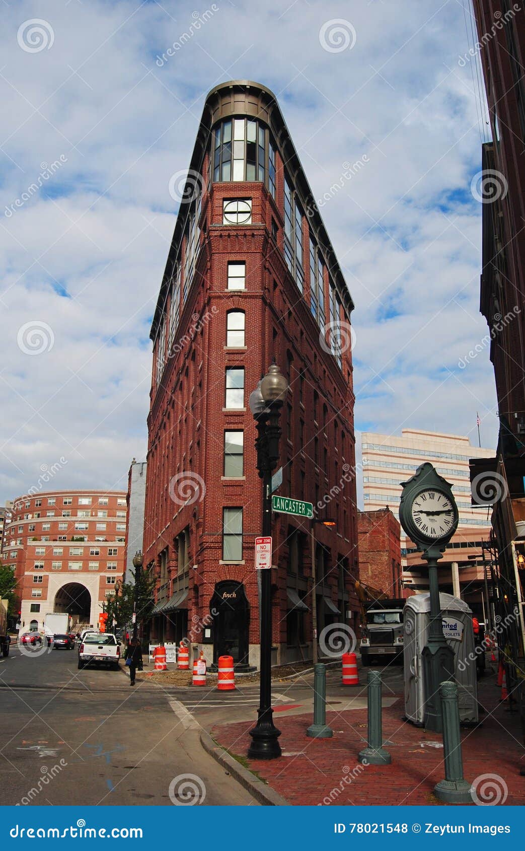 Camera Sulla St Di Lancaster a Boston Fotografia Stock Editoriale ...