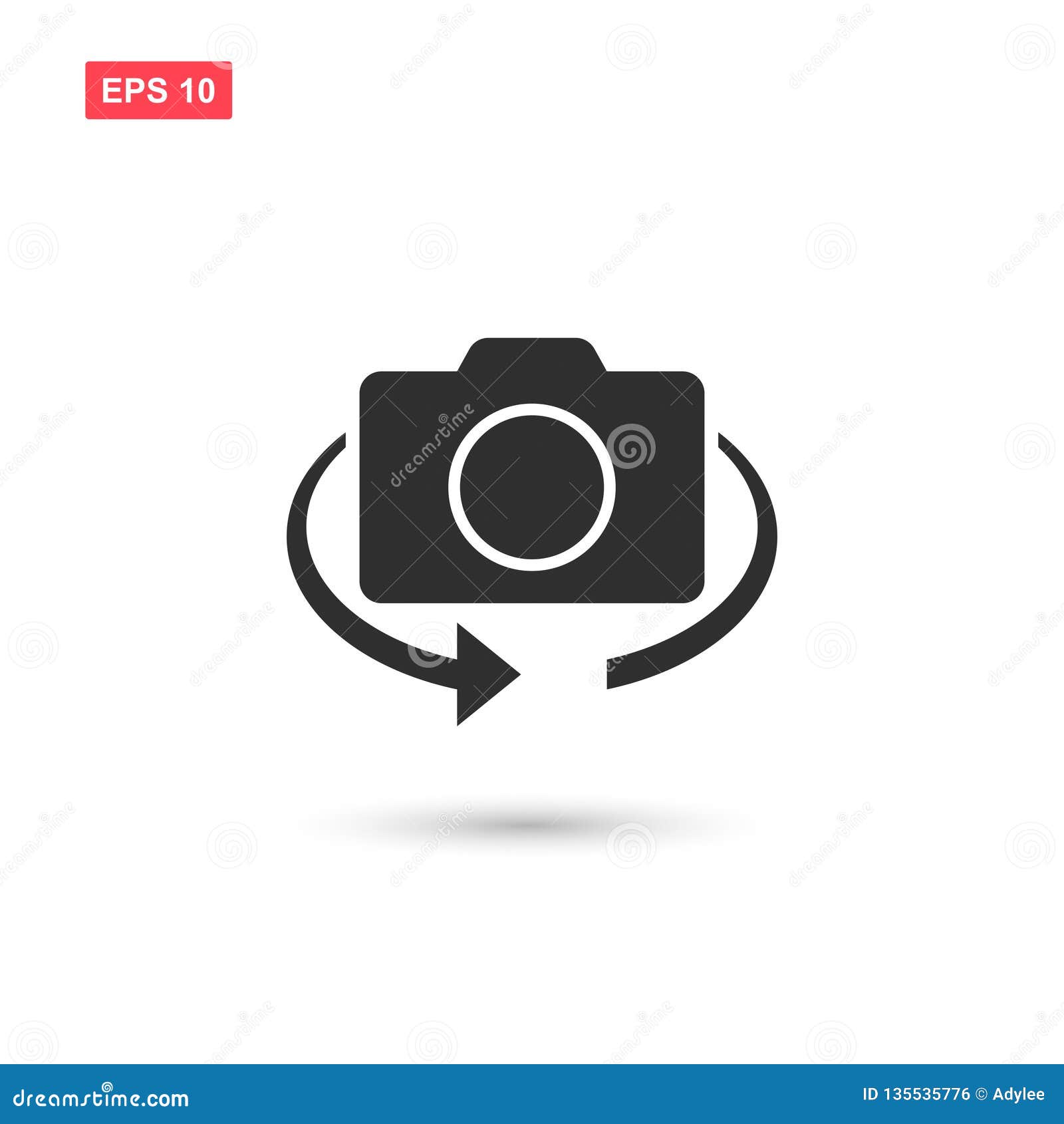 Camera Switch Vector Icon Design Isolated 3 Stock Vector - Illustration ...