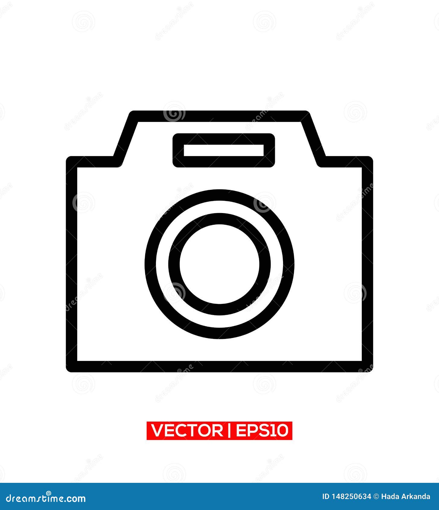 Camera Symbol Icon Vector Illustration Stock Vector - Illustration of ...