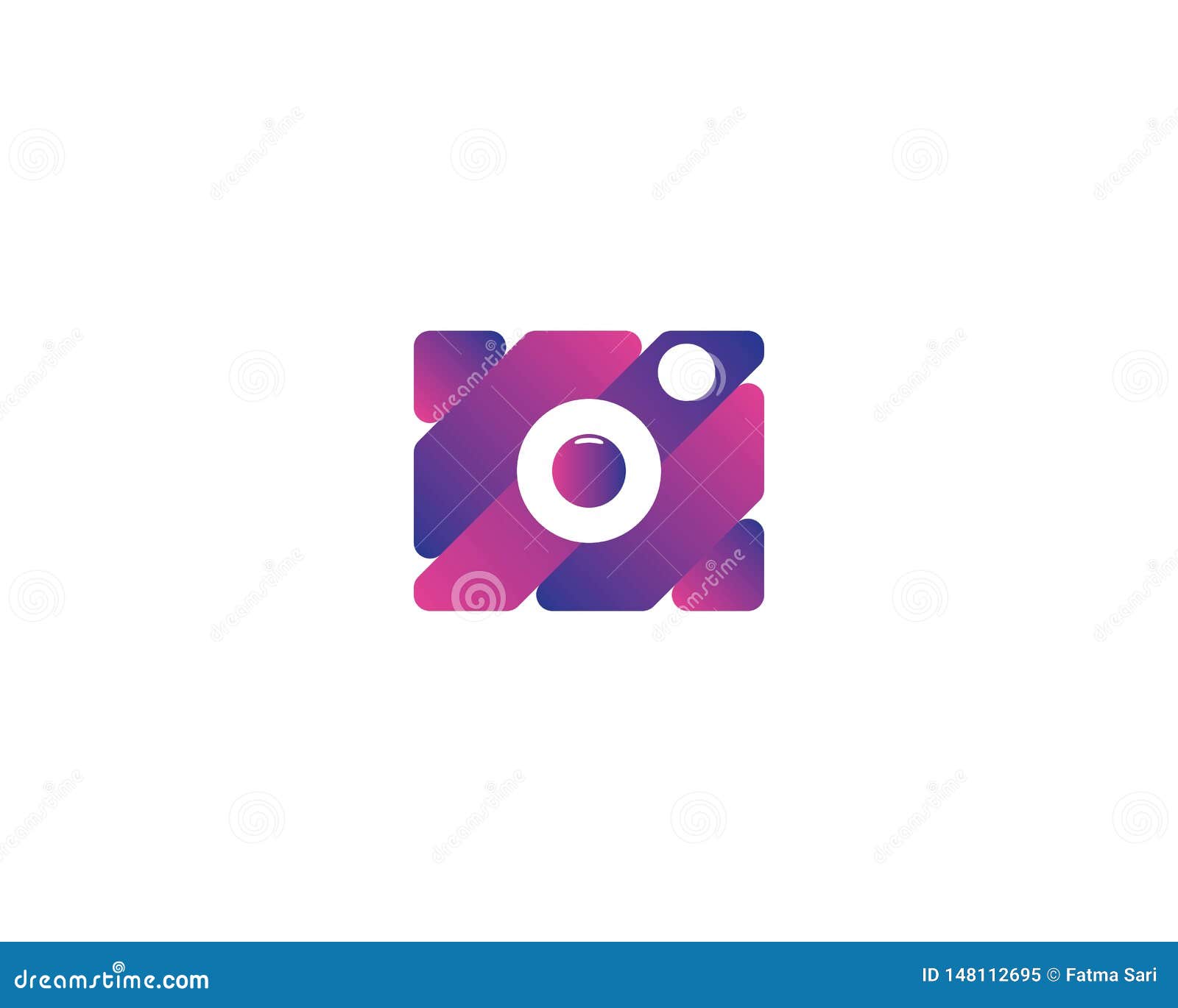 Camera symbol illustration stock vector. Illustration of lens - 148112695