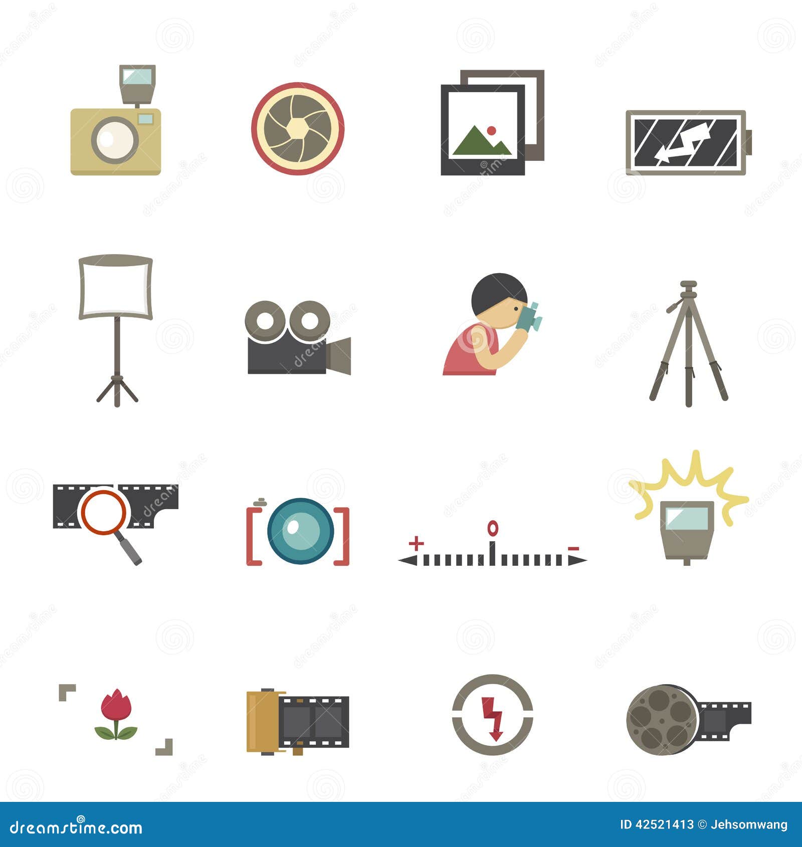 Camera symbol vector stock vector. Illustration of click - 42521413