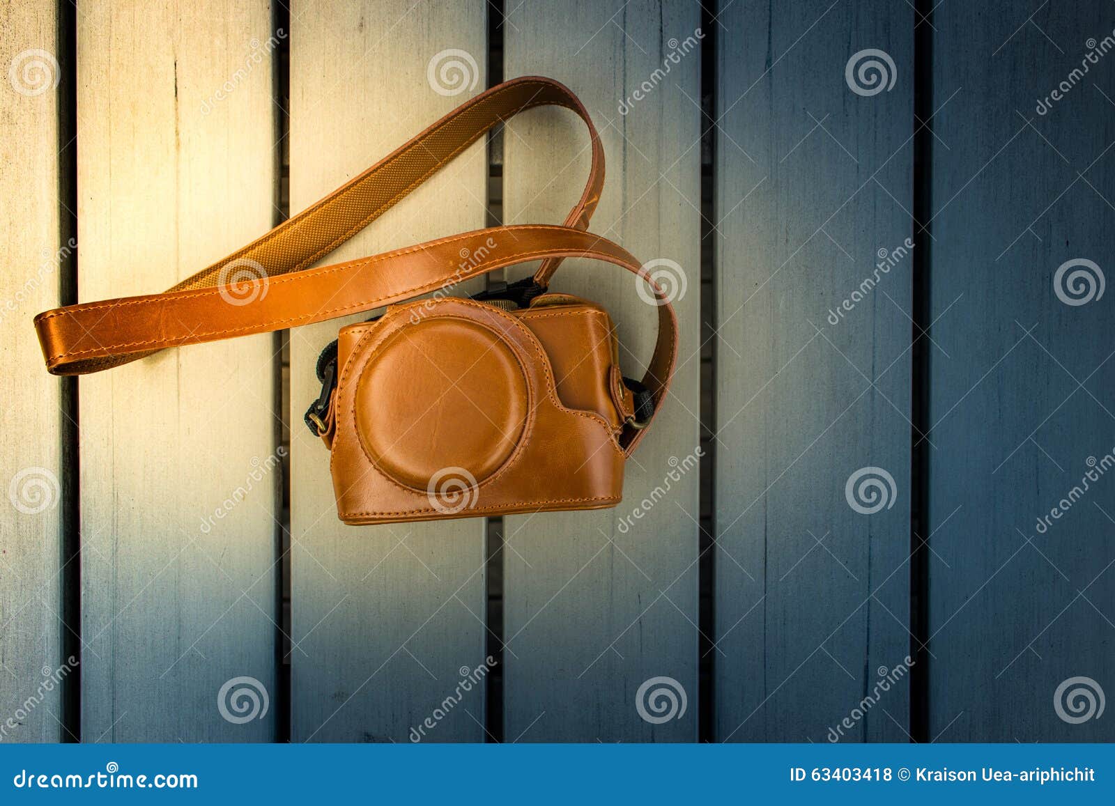 Camera on table stock photo. Image of object, wooden - 63403418