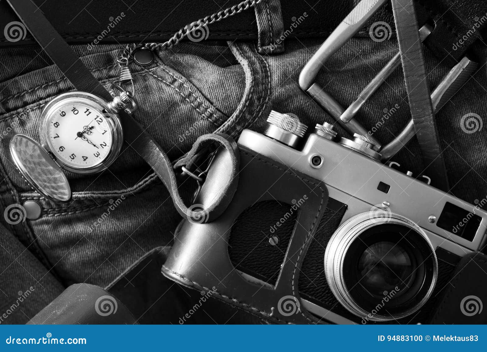 Camera on the table stock photo. Image of subjekt, snapshot - 94883100