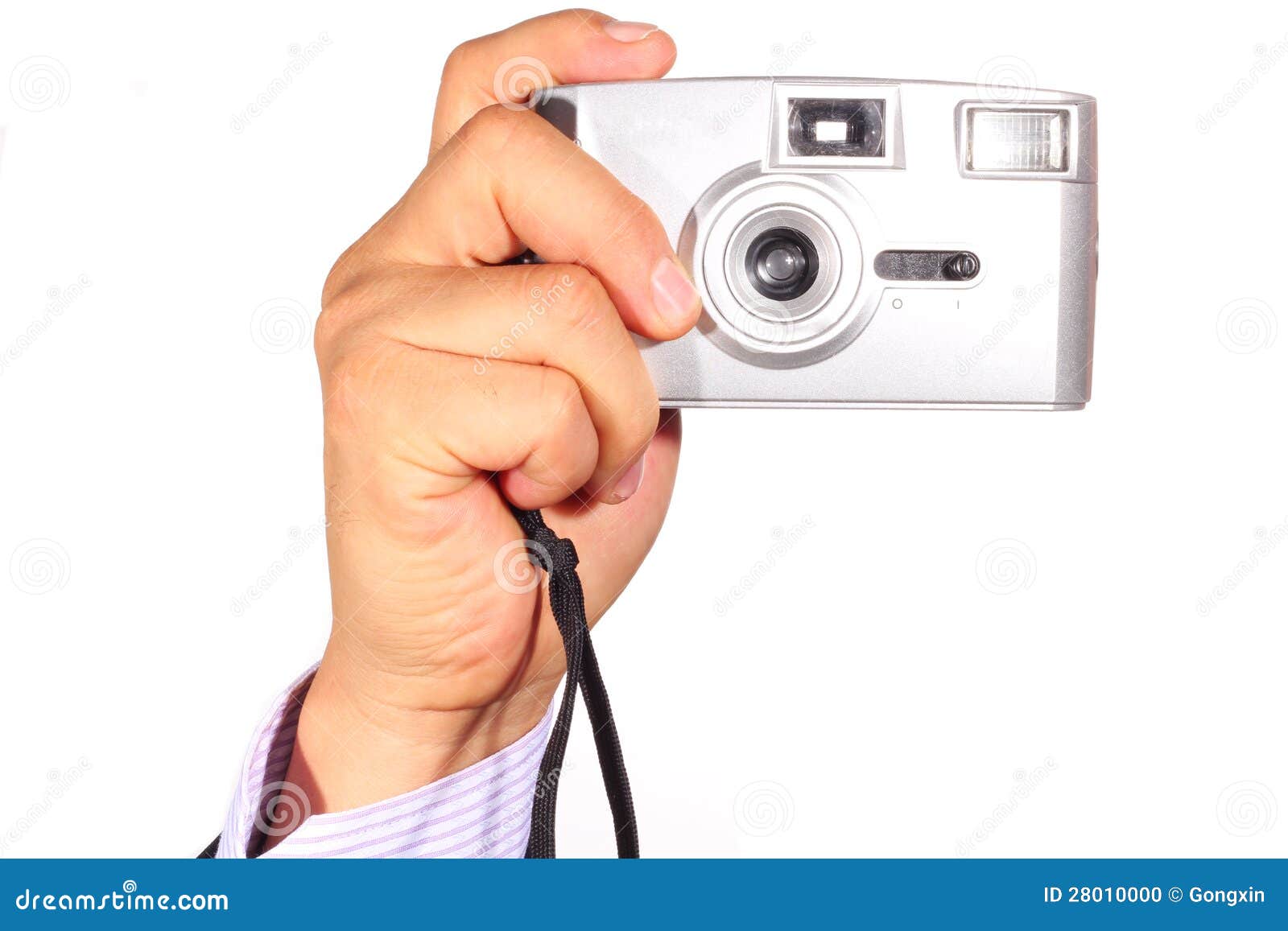 Camera taking photos stock photo. Image of hand, shutter - 28010000