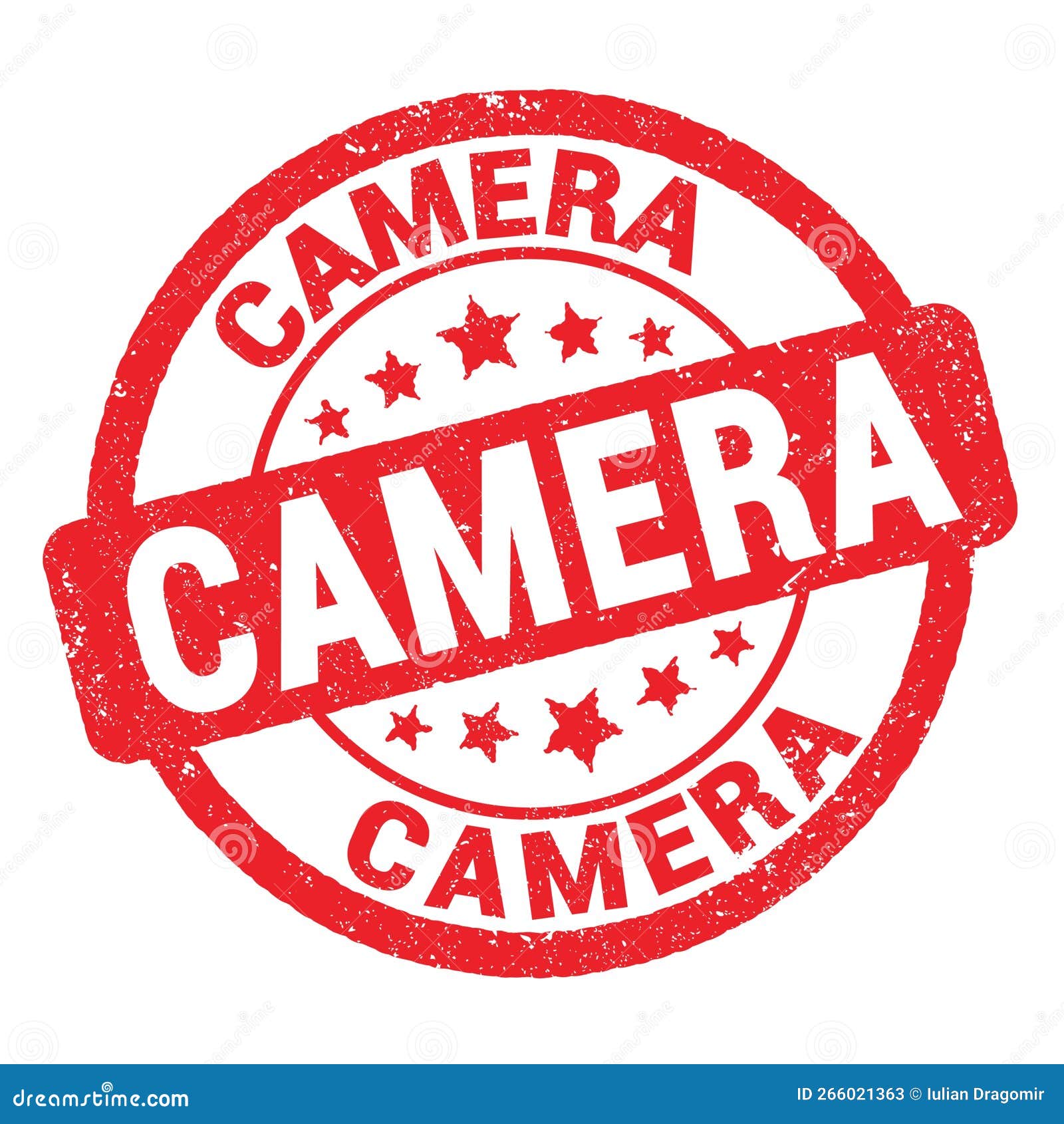 CAMERA Text Written on Red Stamp Sign Stock Illustration - Illustration ...