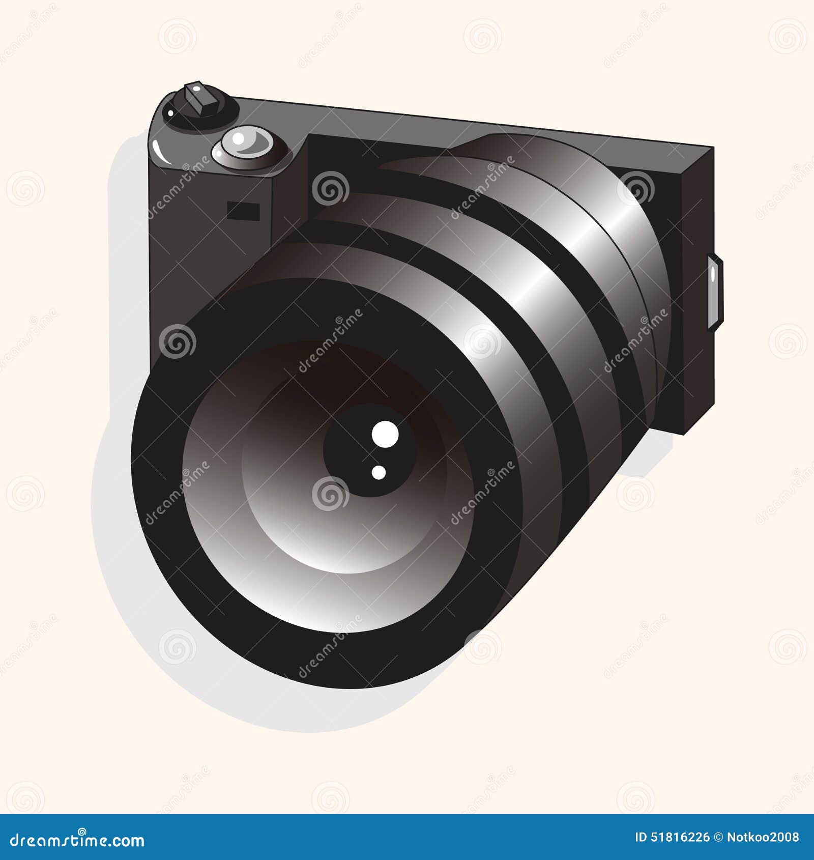 Camera Theme Elements Vector,eps Stock Vector - Illustration of ...